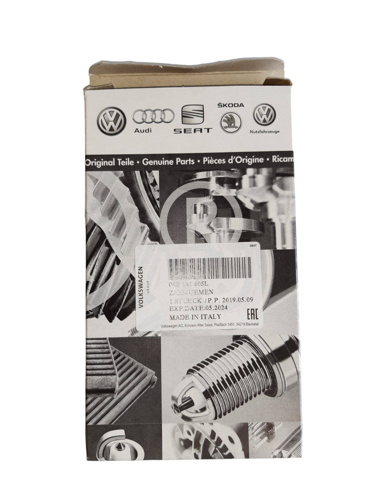 Volkswagen | Tooth Timing Belt | 04E121605L | For Audi, Cupra, SEAT ...