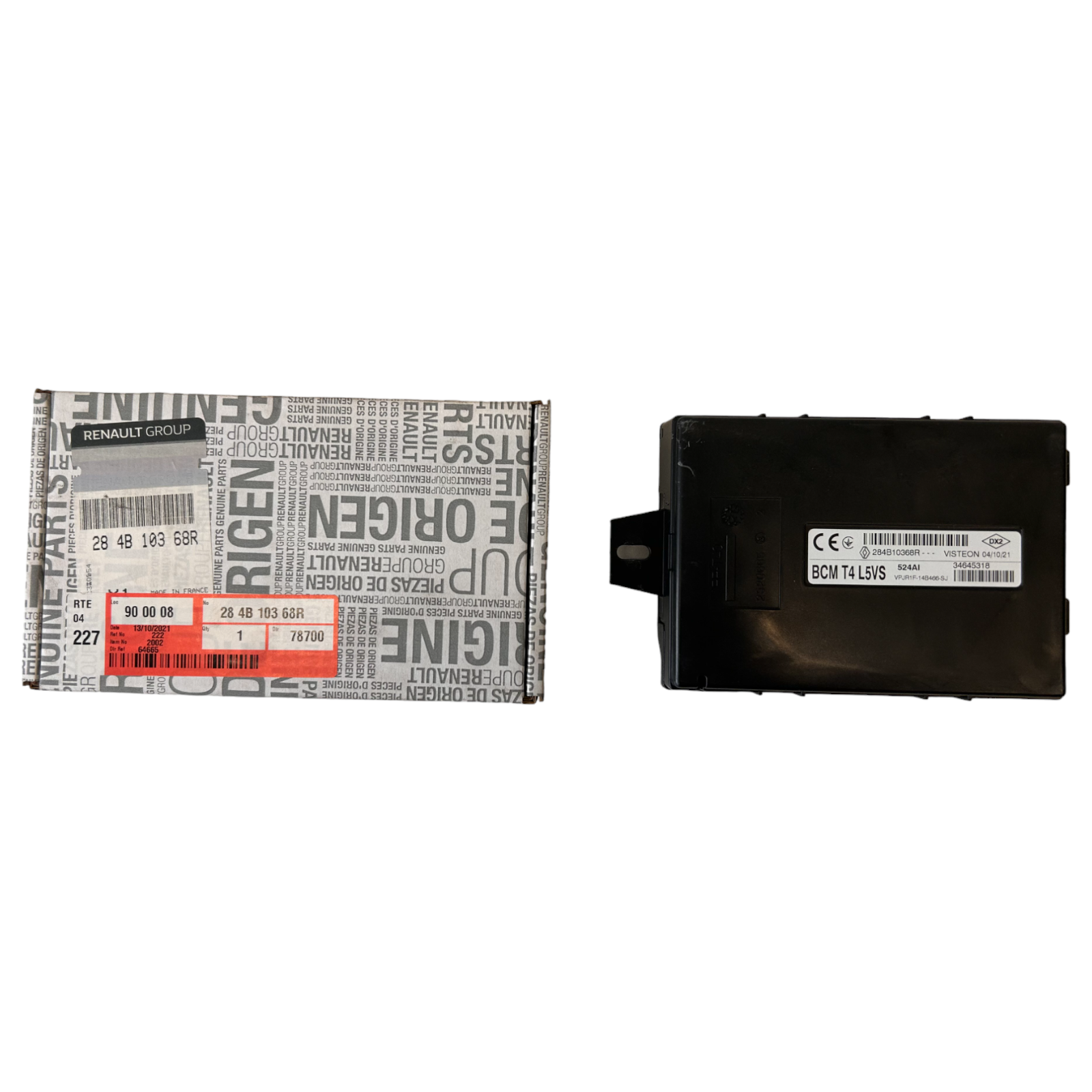 Genuine Renault Body control module 284B10368R