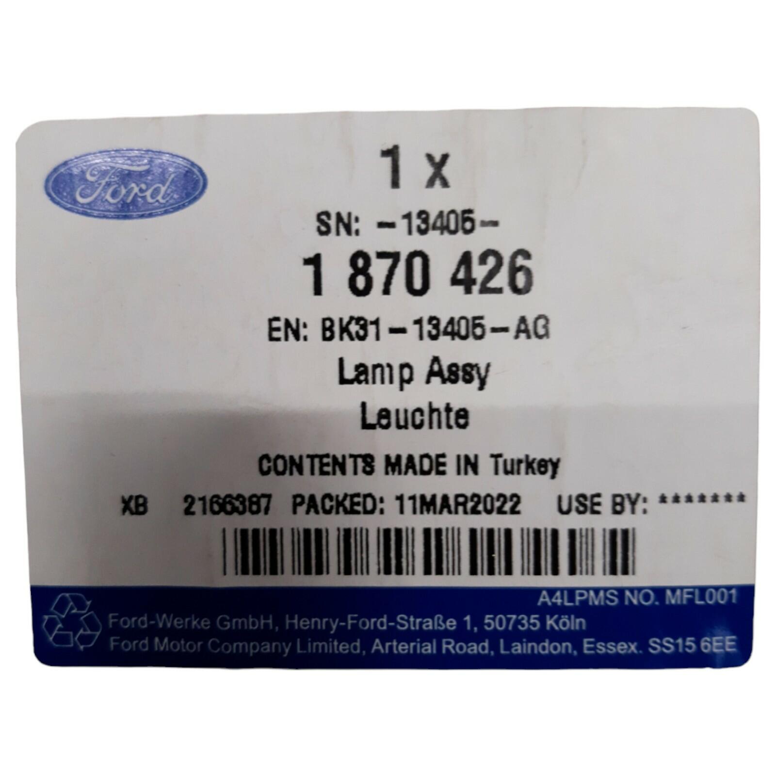 Ford Transit TTG | LH Rear Light Assembly | 1870426 | GFN Parts