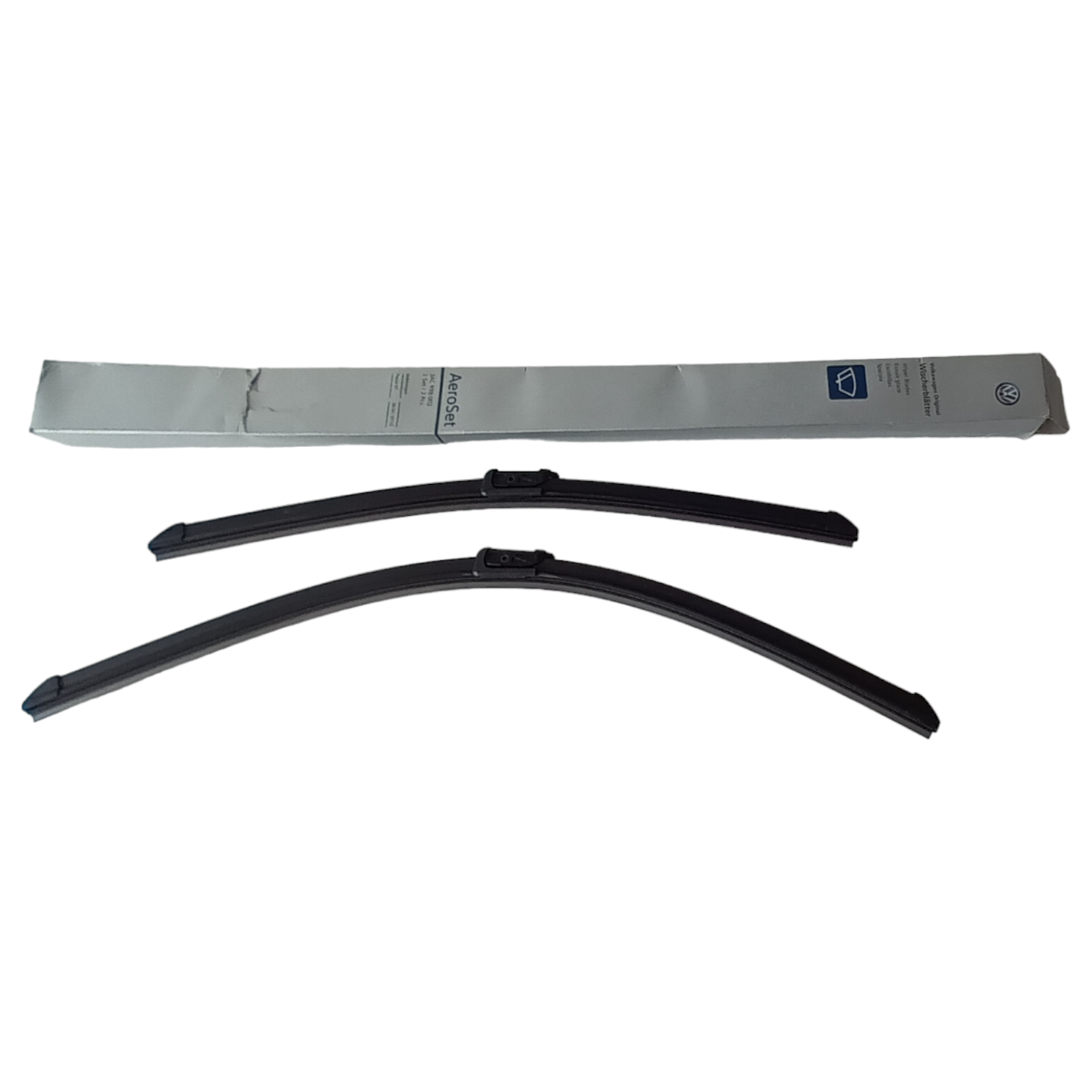 Genuine Volkswagen 2x Wiper Blades Flat Aero type A860S 3AC998002 – VI