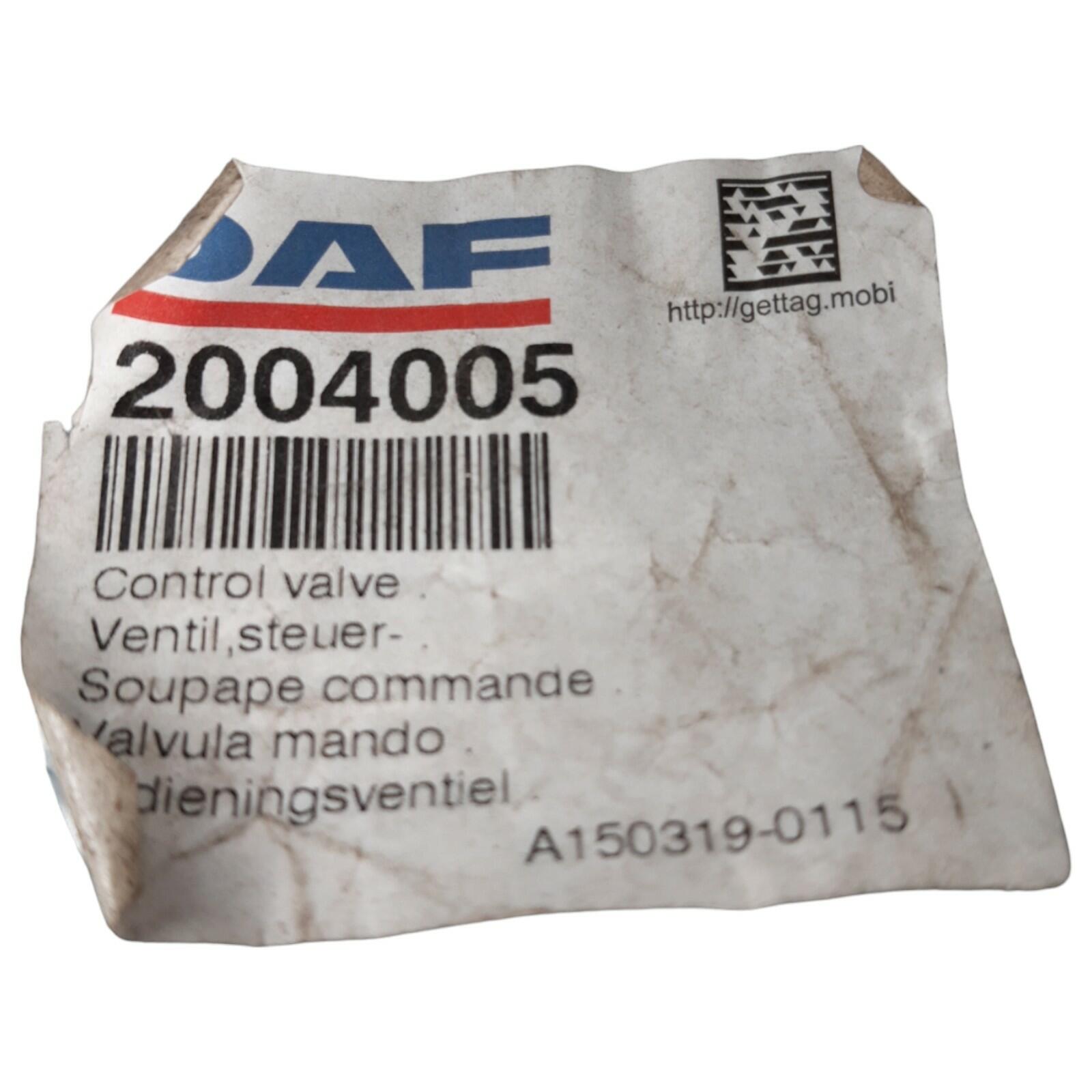 Genuine DAF CF XF Power steering control valve 2004005