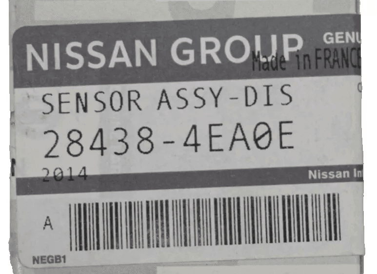 Nissan Qashqai J11E | Parking Sensor Assembly | 284384EA0E | GFN Parts