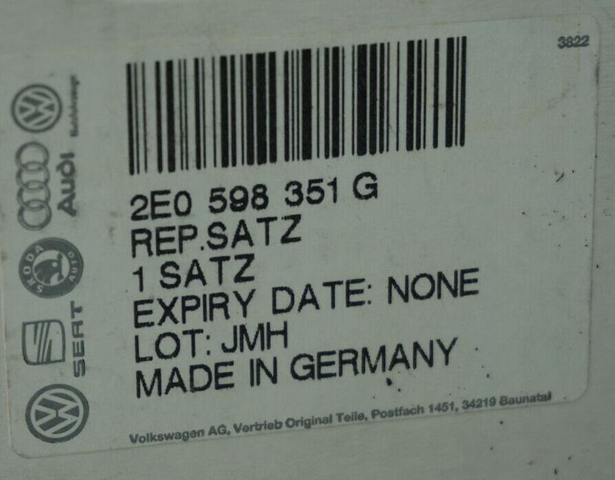 Volkswagen Crafter | Repair Kit For Intermediate Bearing | 2E0598351G ...