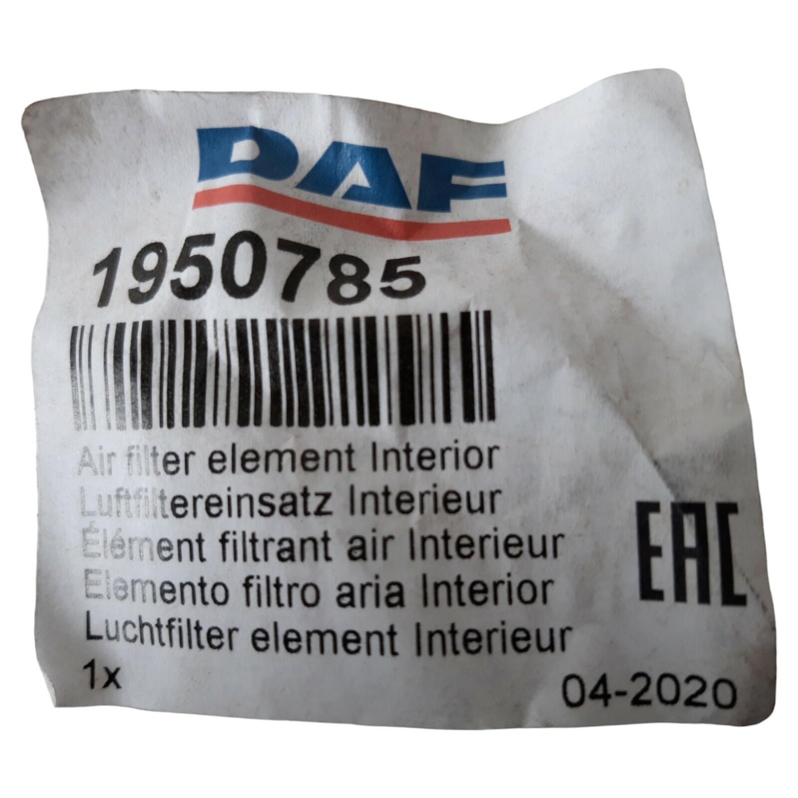 DAF LF / XB | Interior / Cabin Air Filter Element | 1950785 | GFN Parts