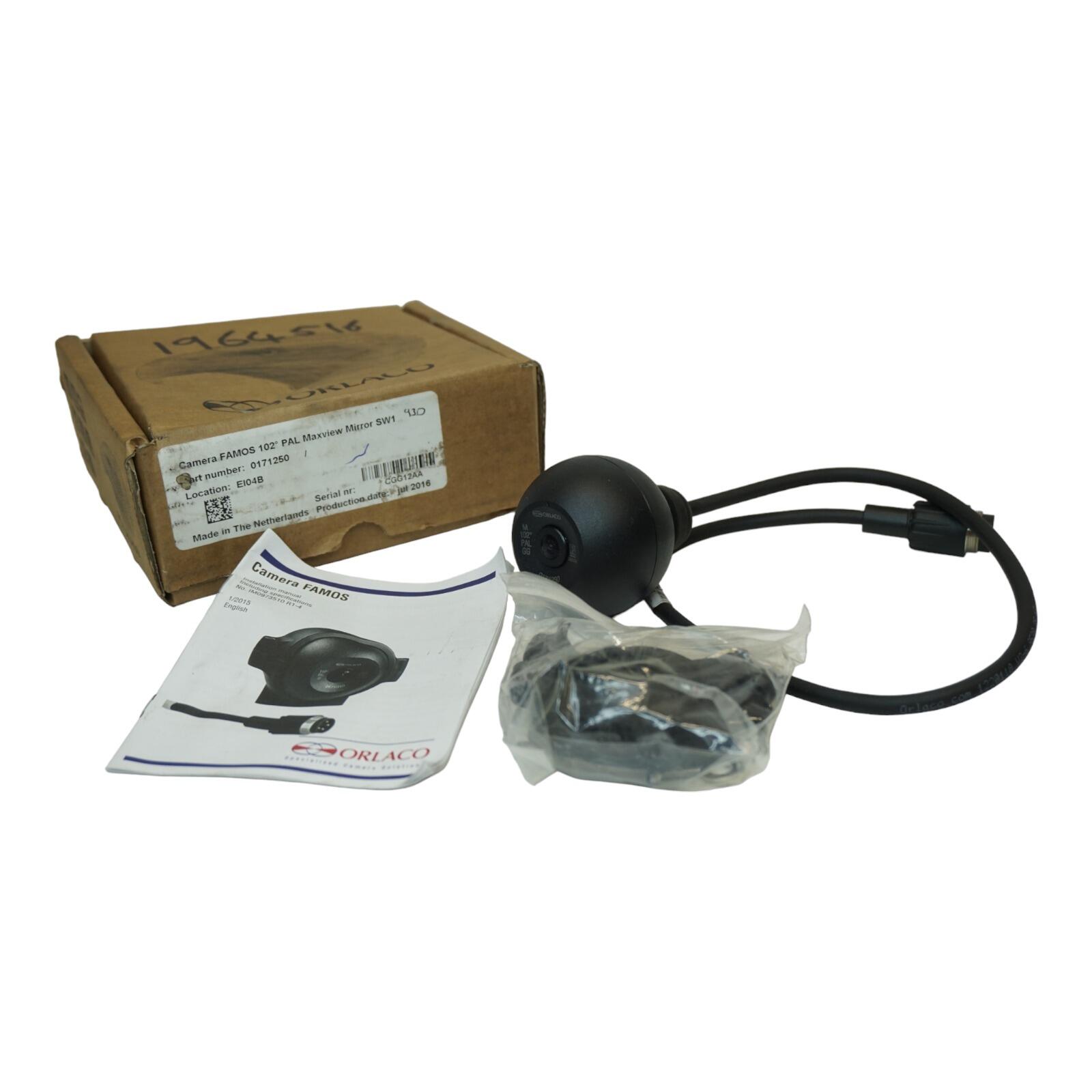 Genuine Orlaco Famos 102-degree camera PAL P7 0 171250