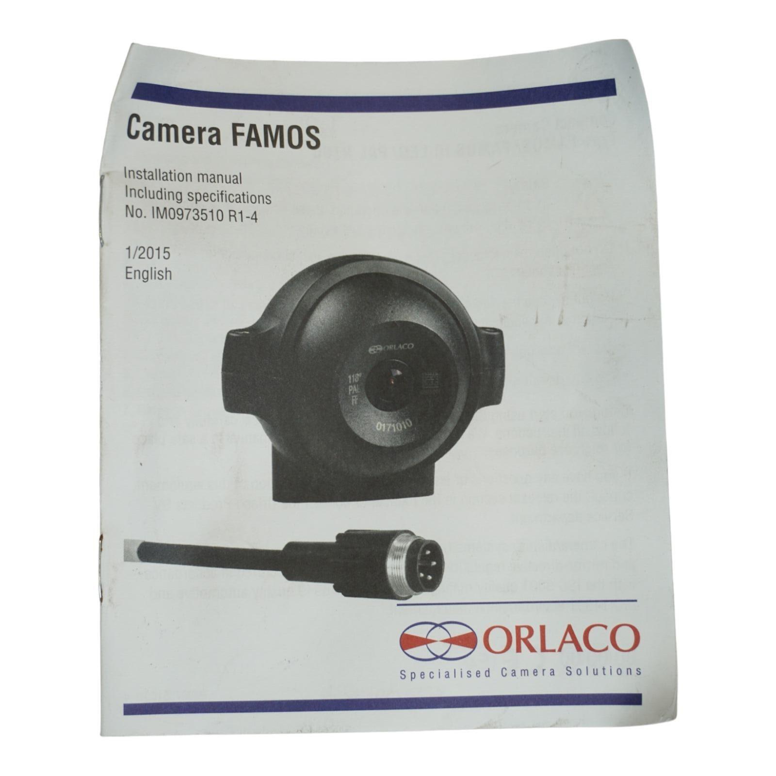 Genuine Orlaco Famos 102-degree camera PAL P7 0 171250