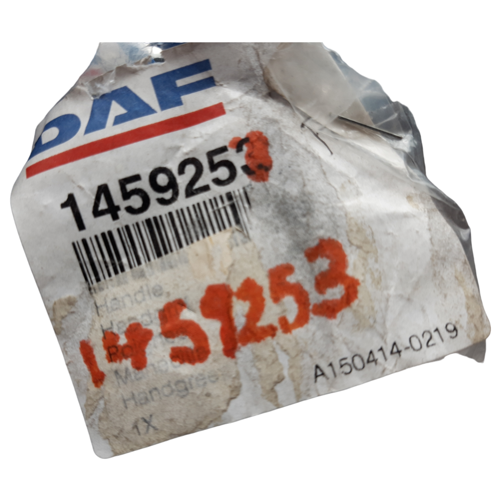 Genuine DAF LF Seat angle adjustment lever 1459253