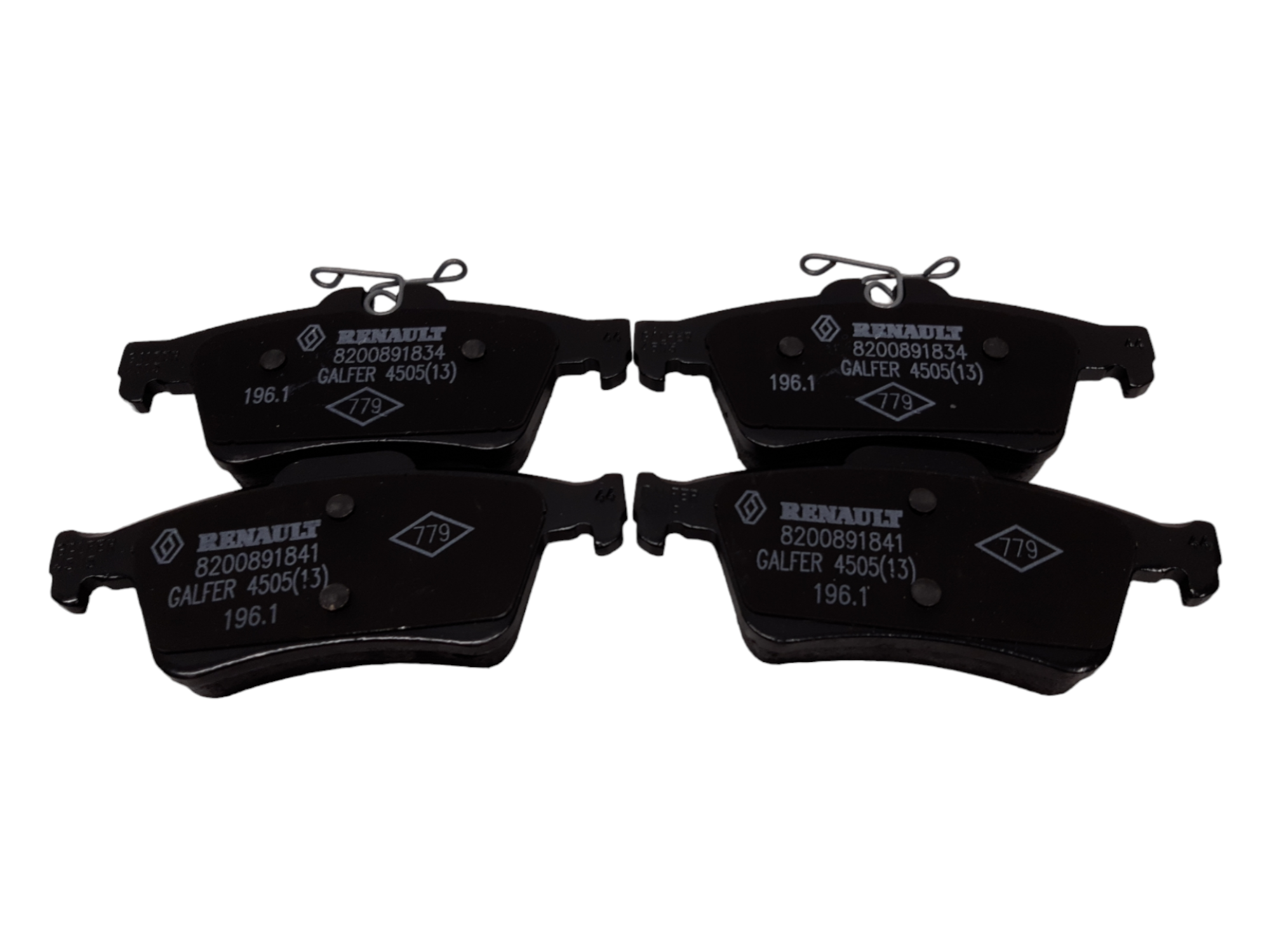 Genuine Renault Laguna 3 Rear brake pads 440601689R