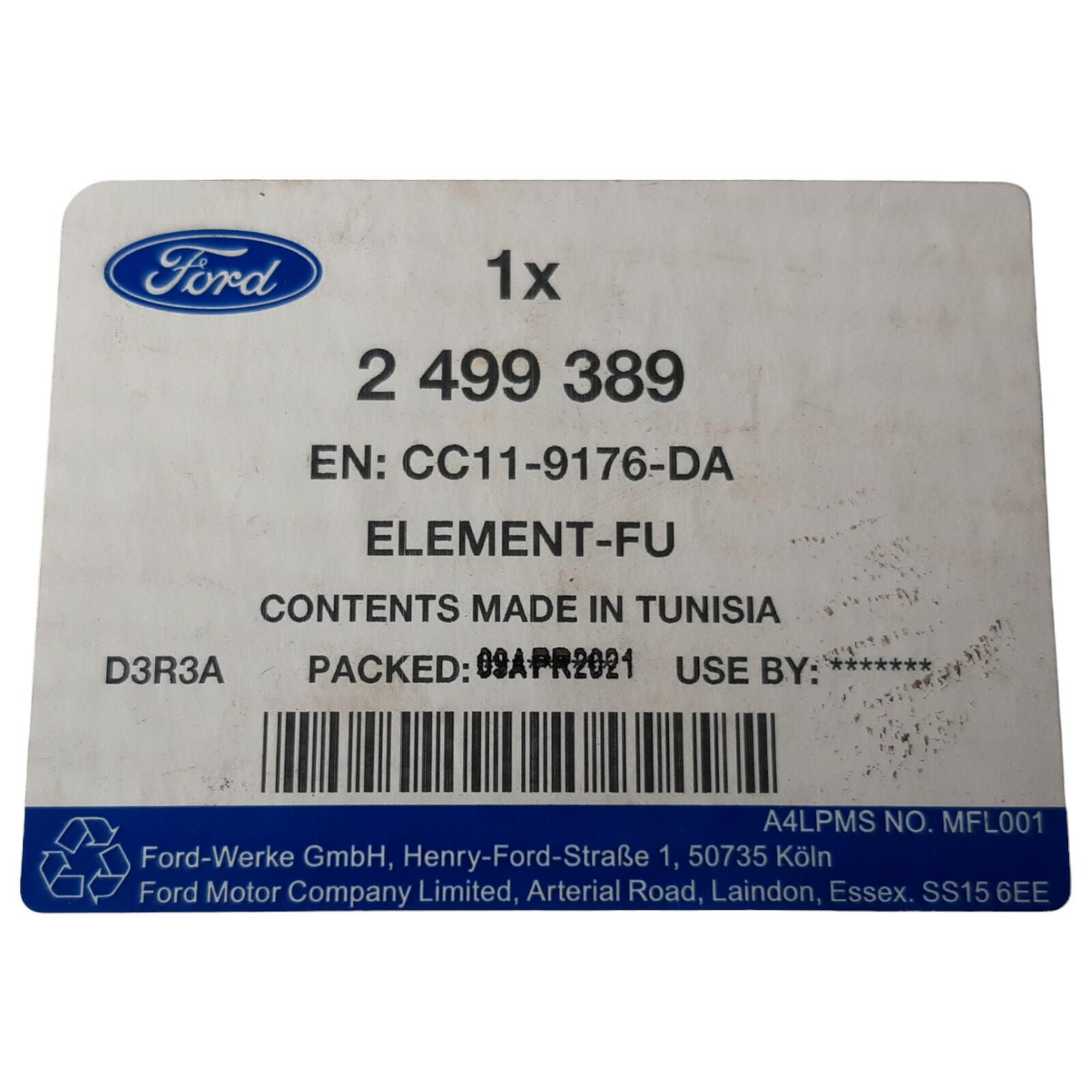 Genuine Ford Galaxy S-MAX Mondeo Transit Custom Fuel filter 2499389