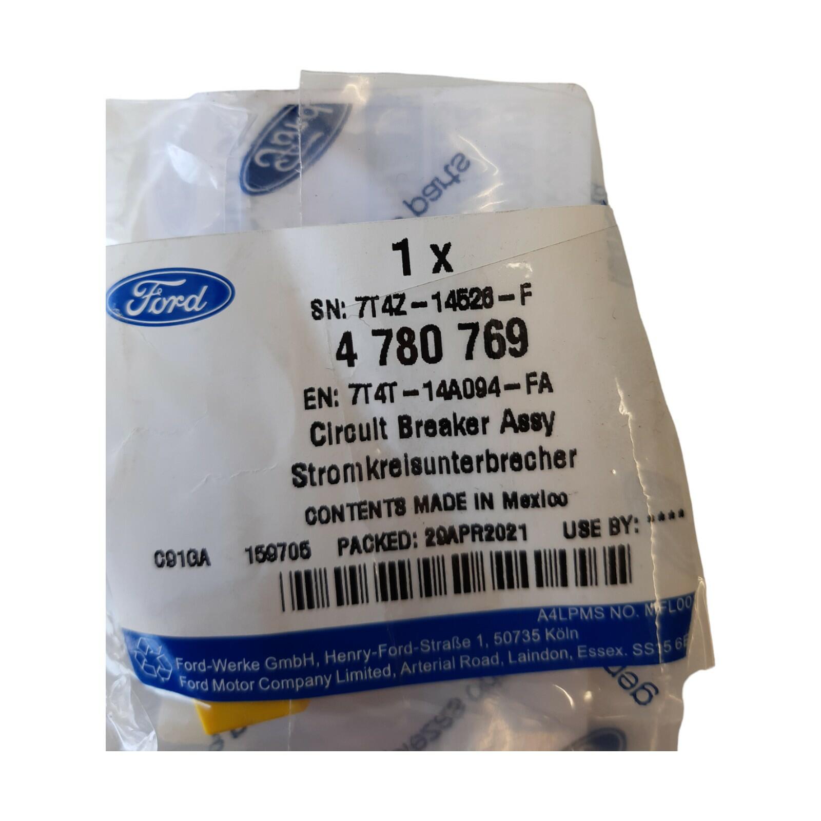 Genuine Ford 60a Circuit breaker 4780769