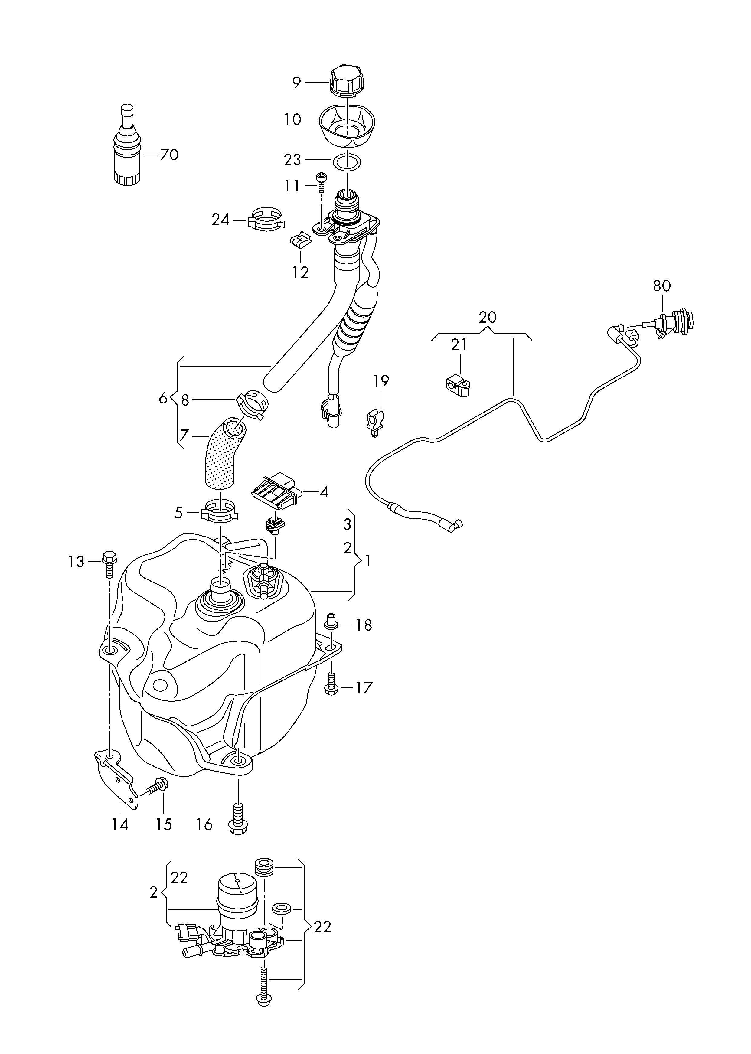 Volkswagen Crafter | Metering Line / Pipe | 2E0201268 | GFN Parts