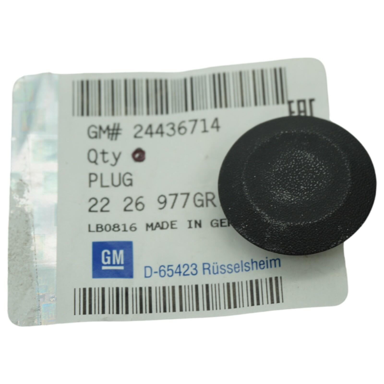 Genuine Vauxhall Astra J Rear door blanking plug 24436714