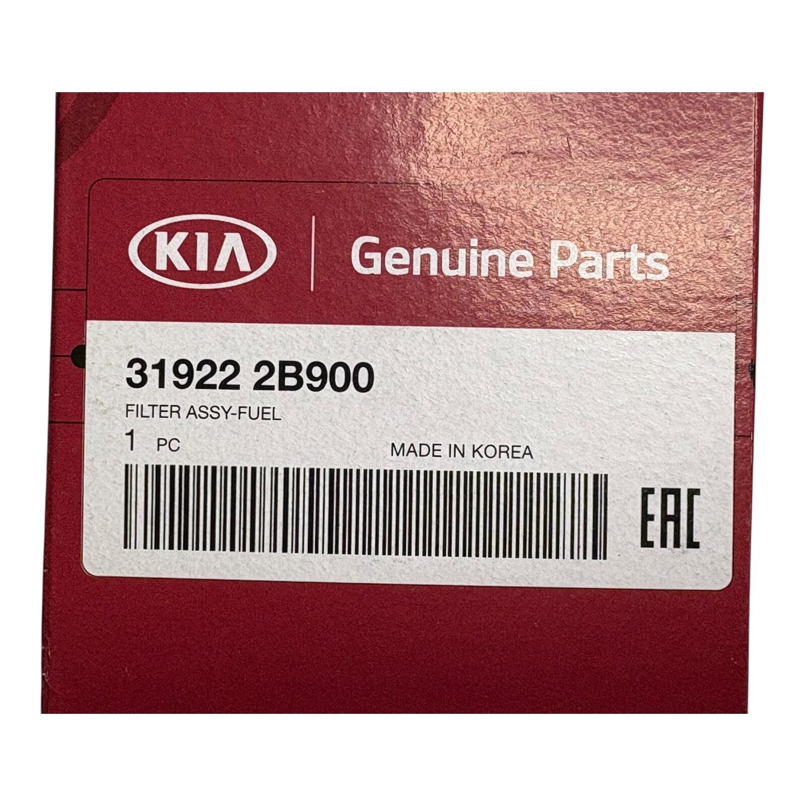 Genuine Hyundai / KIA Fuel Filter 319222B900 – VIN Required