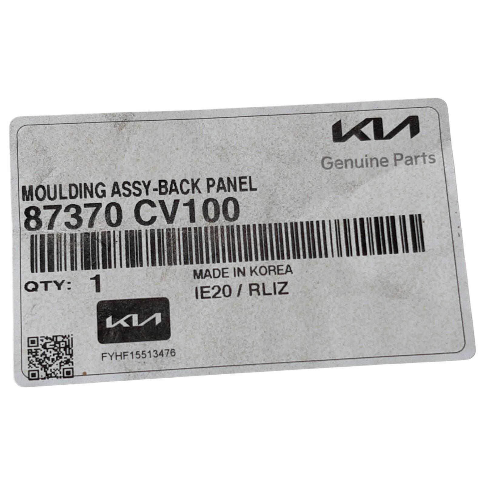Kia EV6 | Back Panel Moulding Assembly | 87370CV100 | GFN Parts
