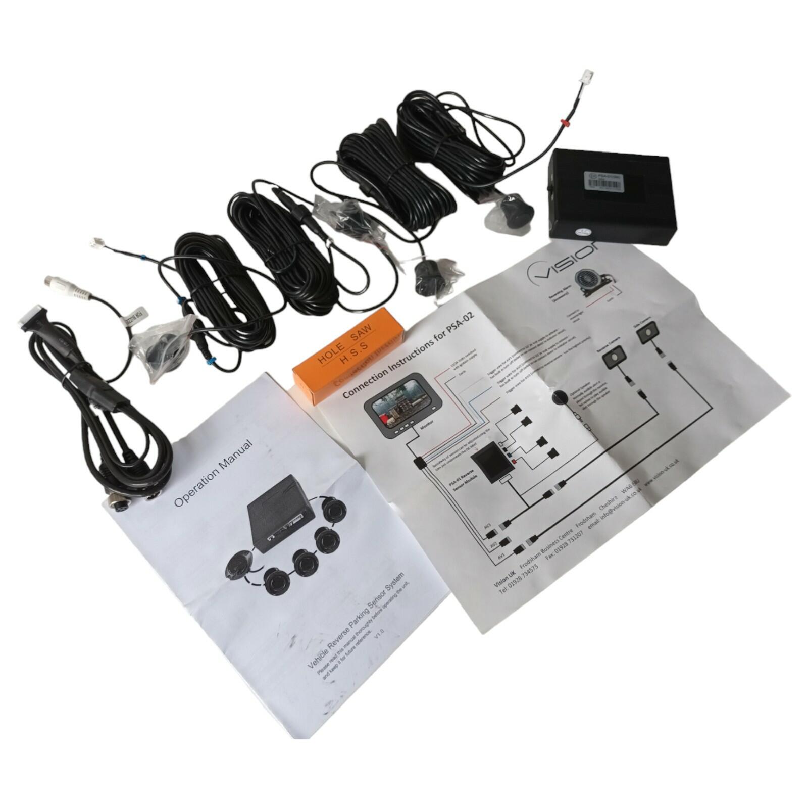 Vision UK Reverse parking sensor kit PSA028M