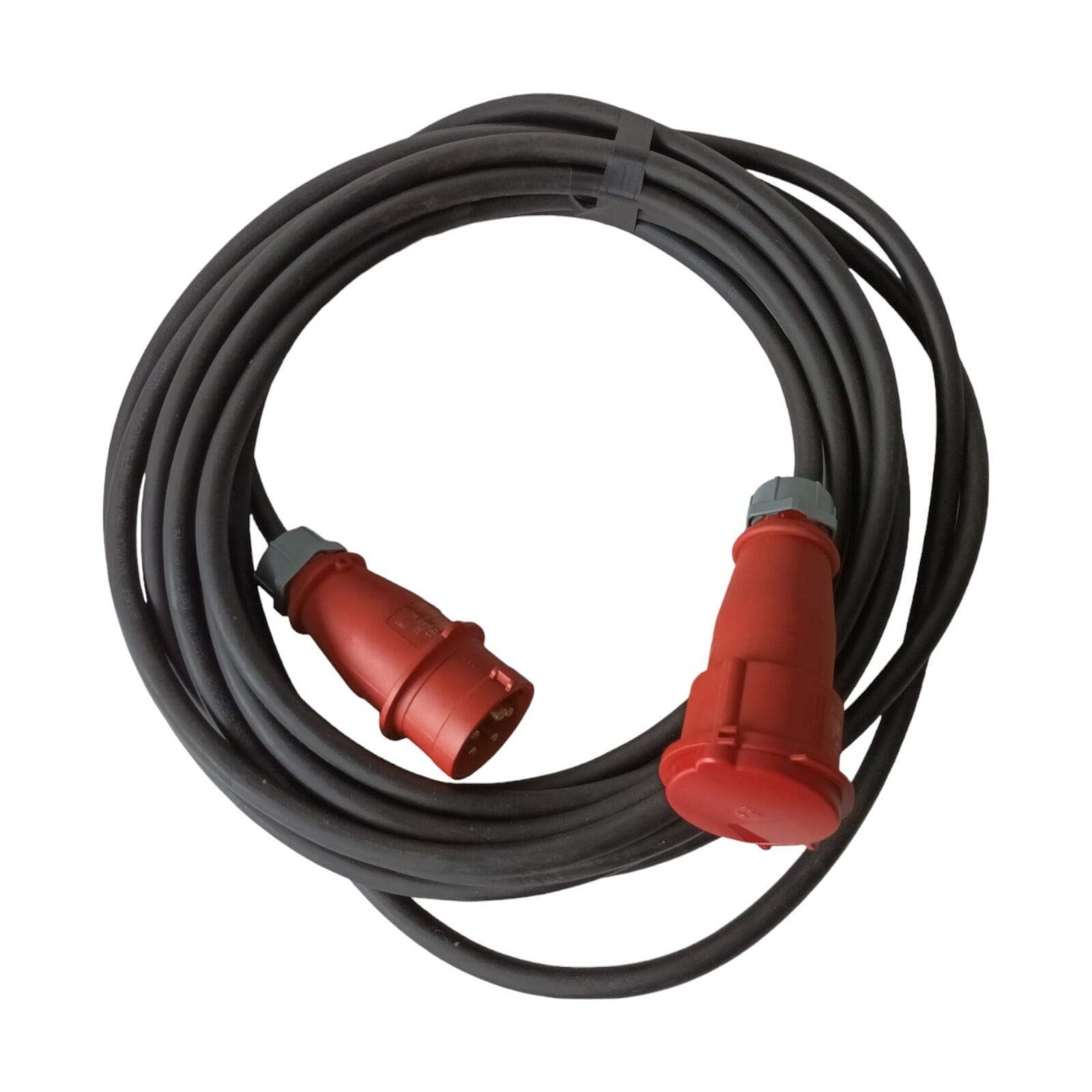 Mennekes 5 Pin Connector Sockets & Cable (approx 11mm) D57399