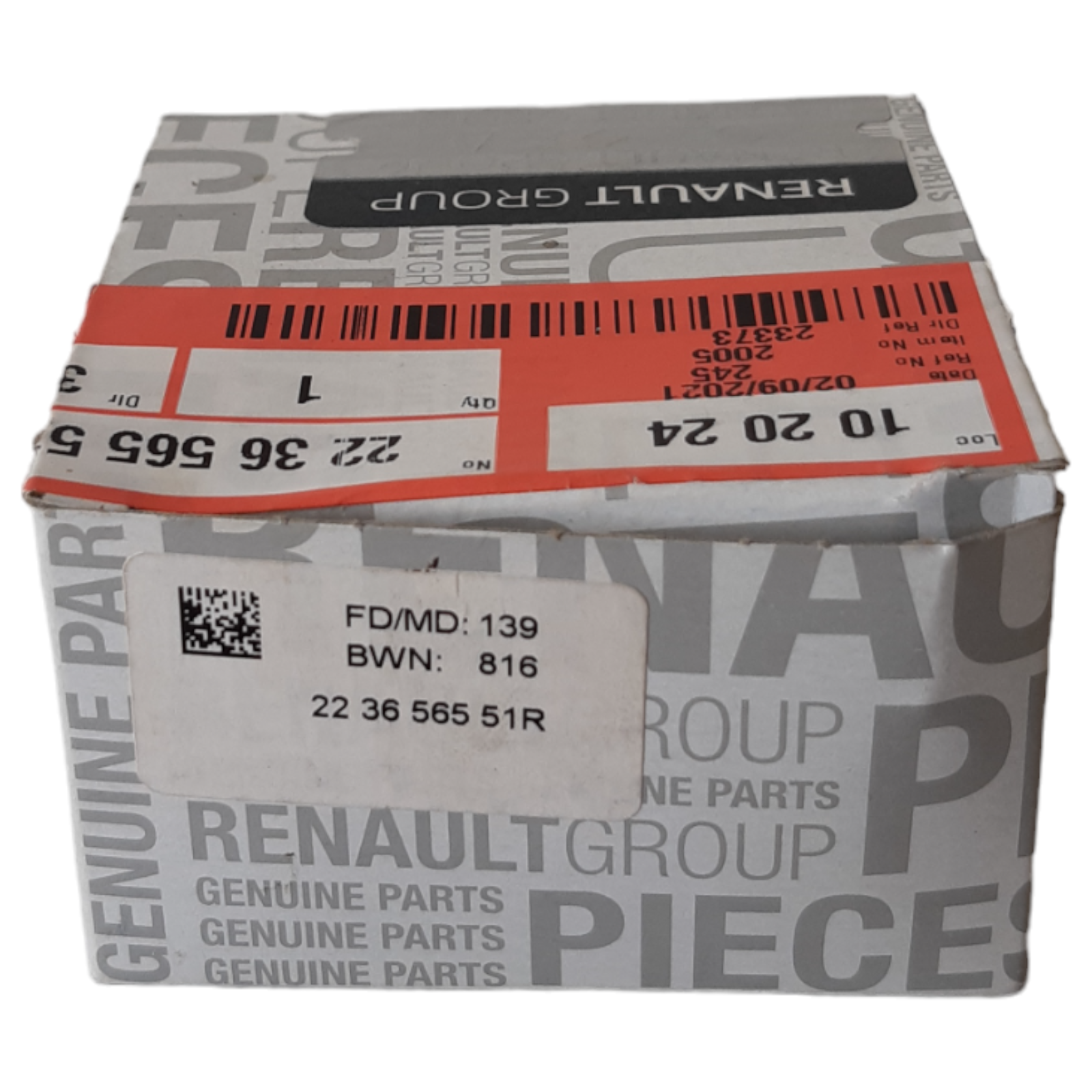 Genuine Renault Master 3 Boost pressure sensor 223656551R
