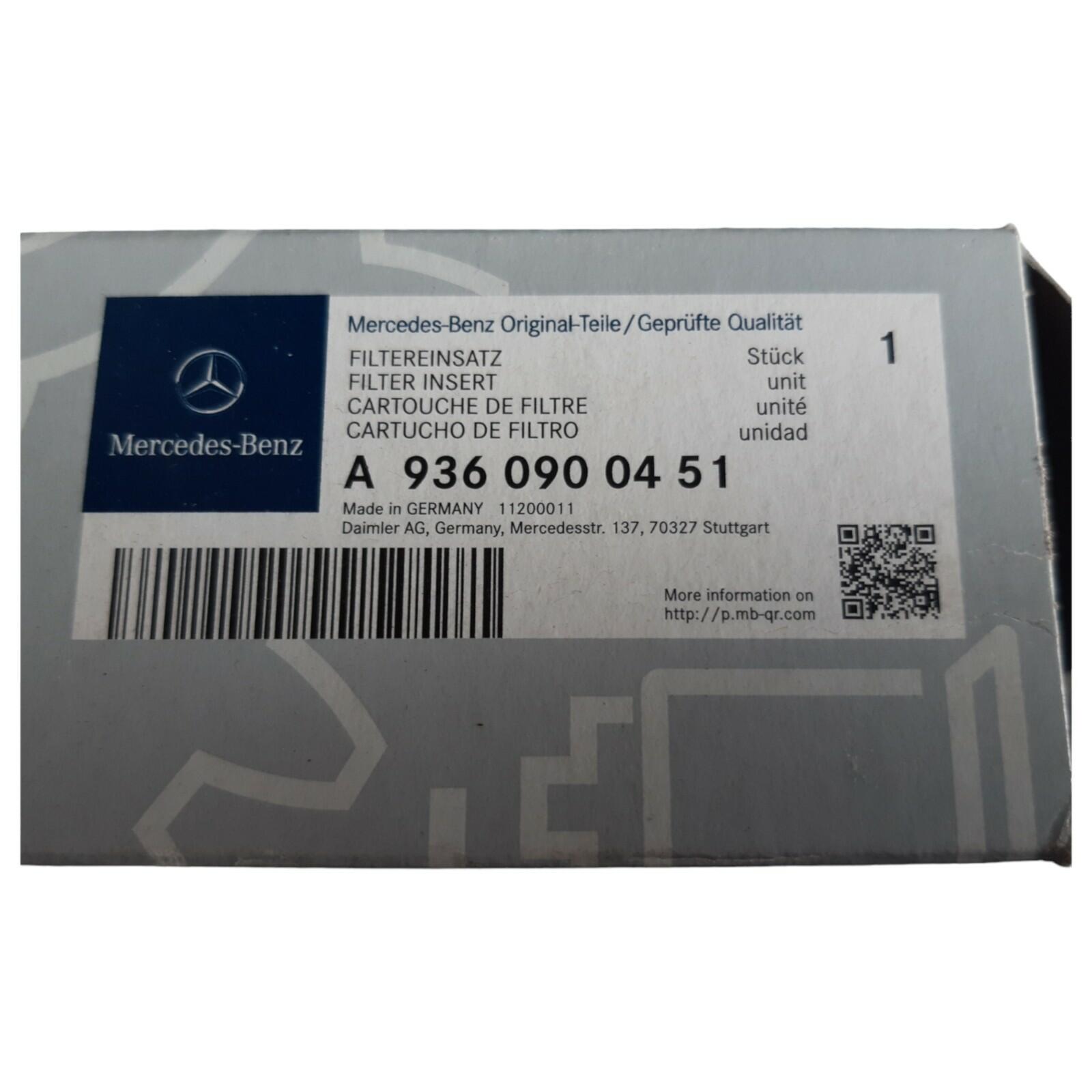 Genuine Mercedes Arocs Antos Actros Atego Fuel filter A9360900451
