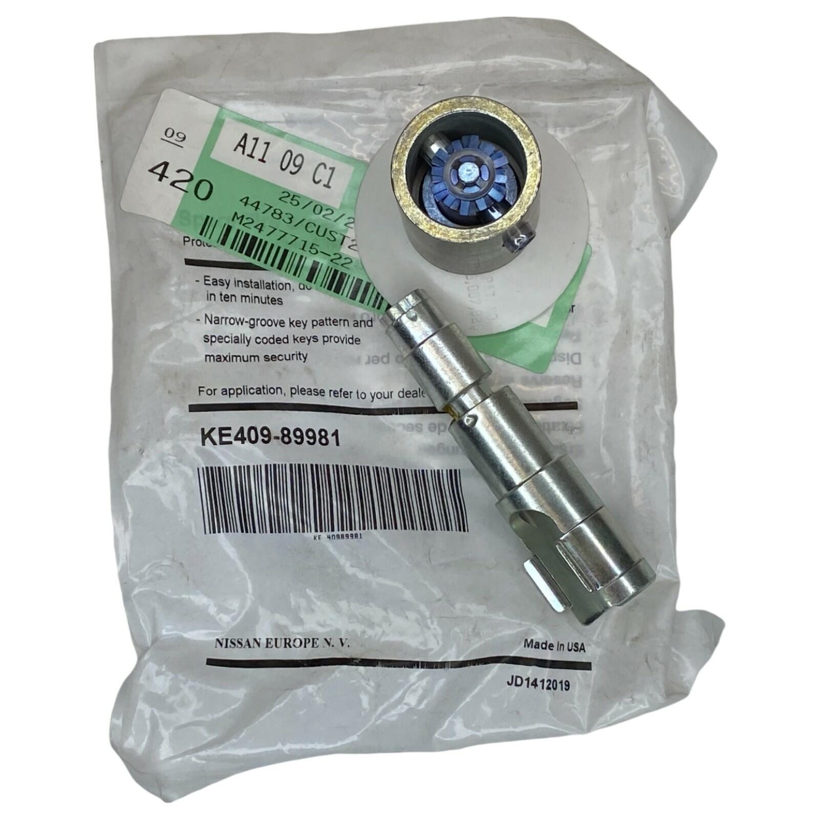 Genuine Nissan Navara (D40/D23) Spare wheel lock KE40989981