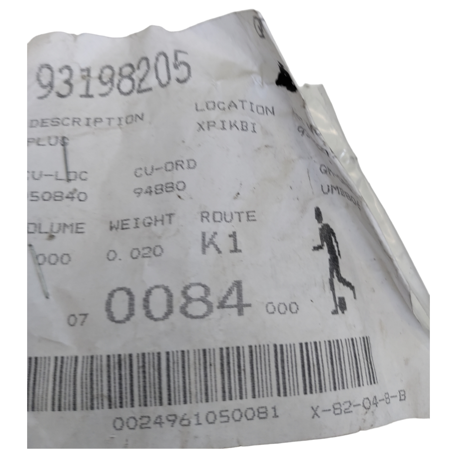 Genuine Vauxhall Sump plug M16 93198205