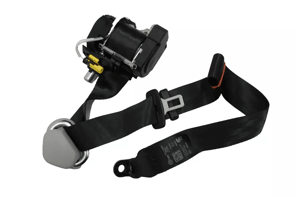 Volkswagen Transporter | Black Dual Passenger Seat Belt Assembly ...
