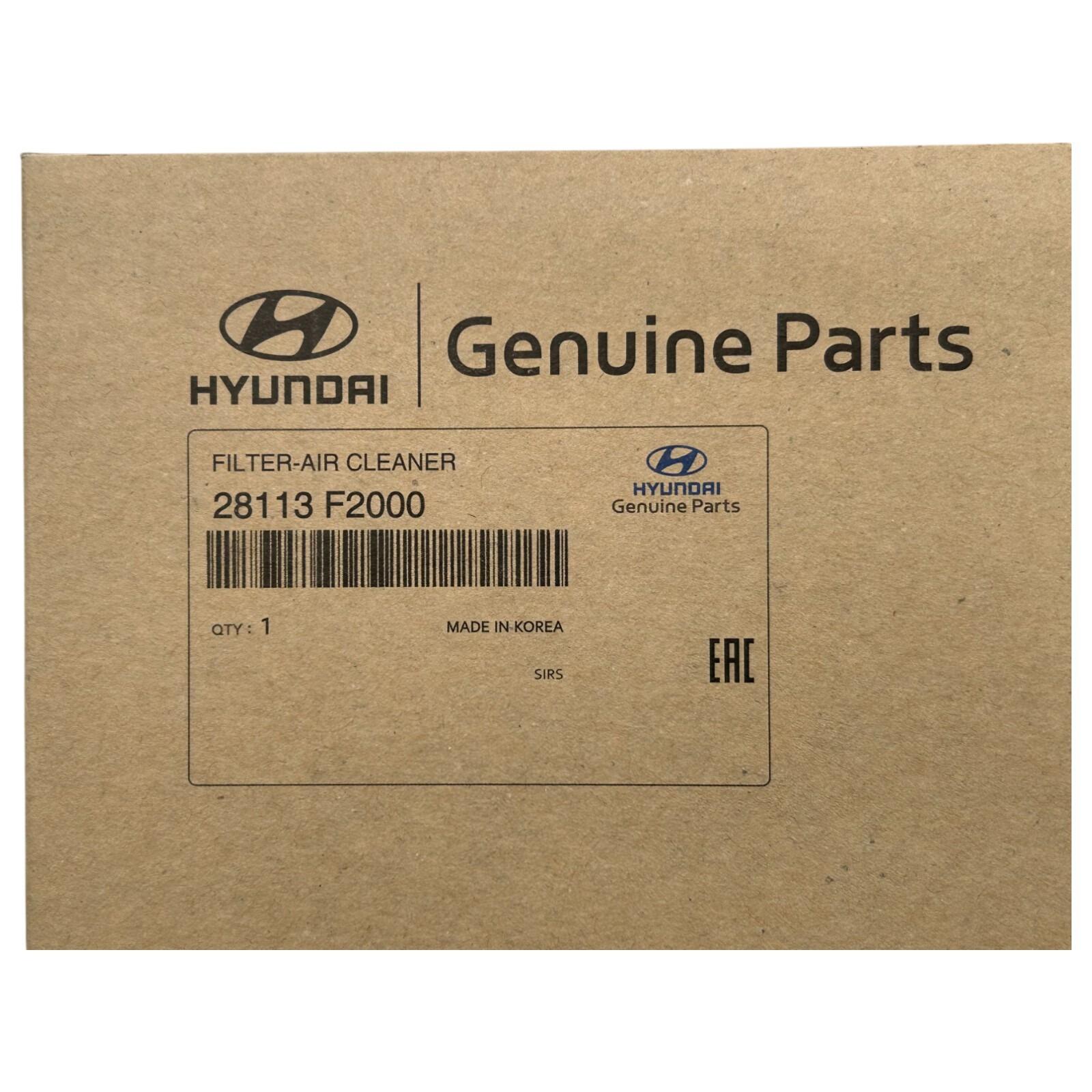 Genuine Hyundai Service kit includes air, pollen, and oil filter SK15B026