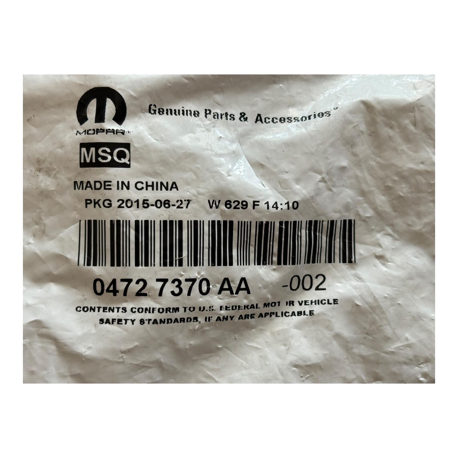 Genuine Mopar JEEP Chrysler 5-Pin Fan relay 04727370AA