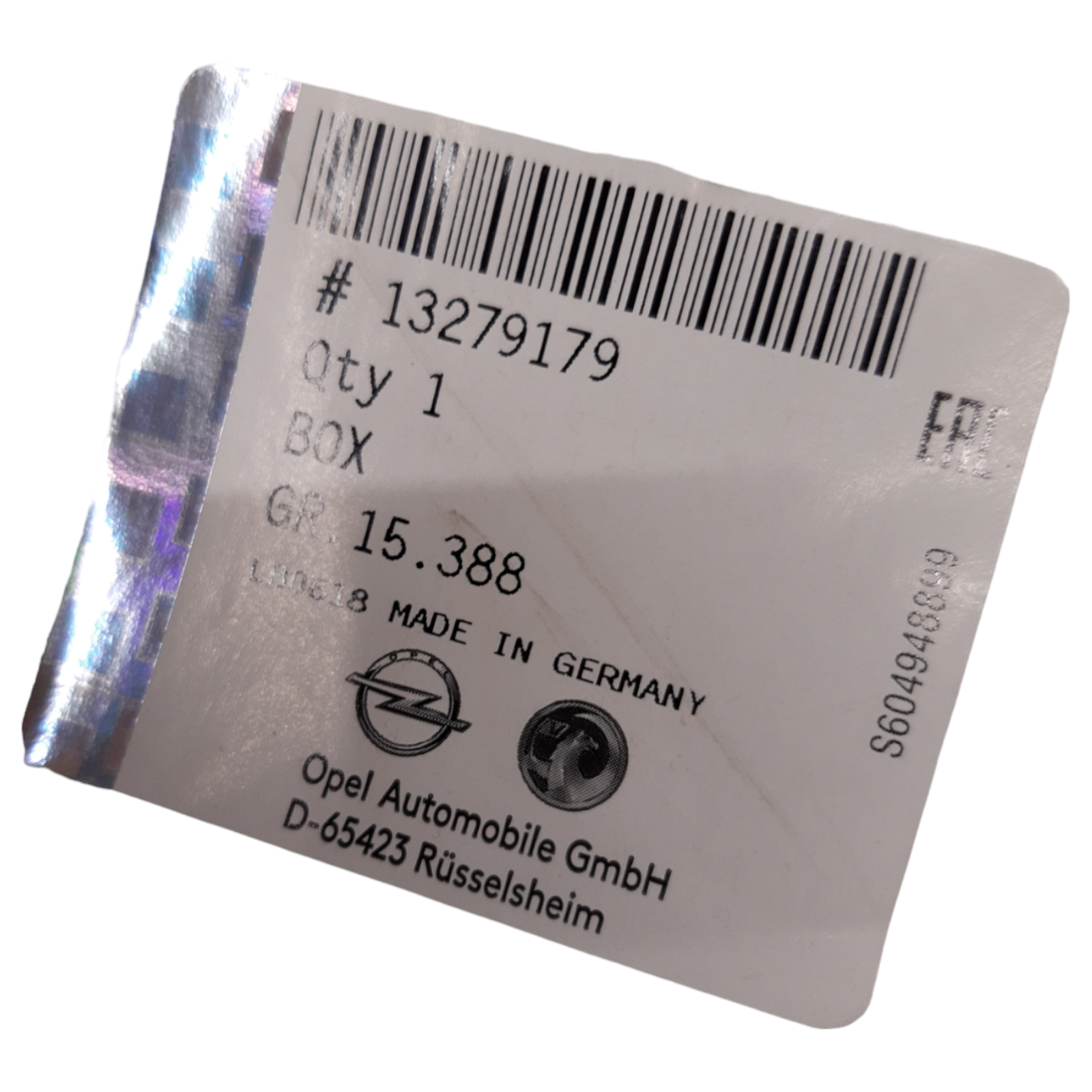 Vauxhall Astra J | Tyre Repair Tool Box | 13279179 | GFN Parts