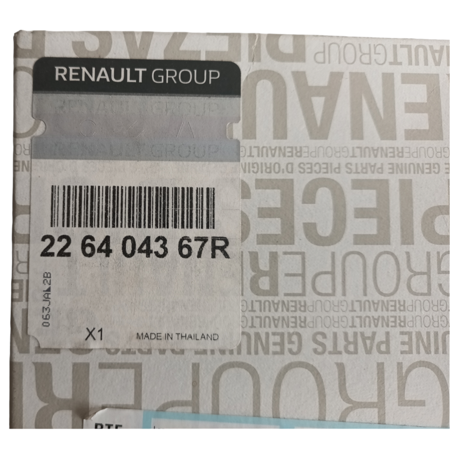 Genuine Renault DPF Exhaust gas temperature sensor 226404367R