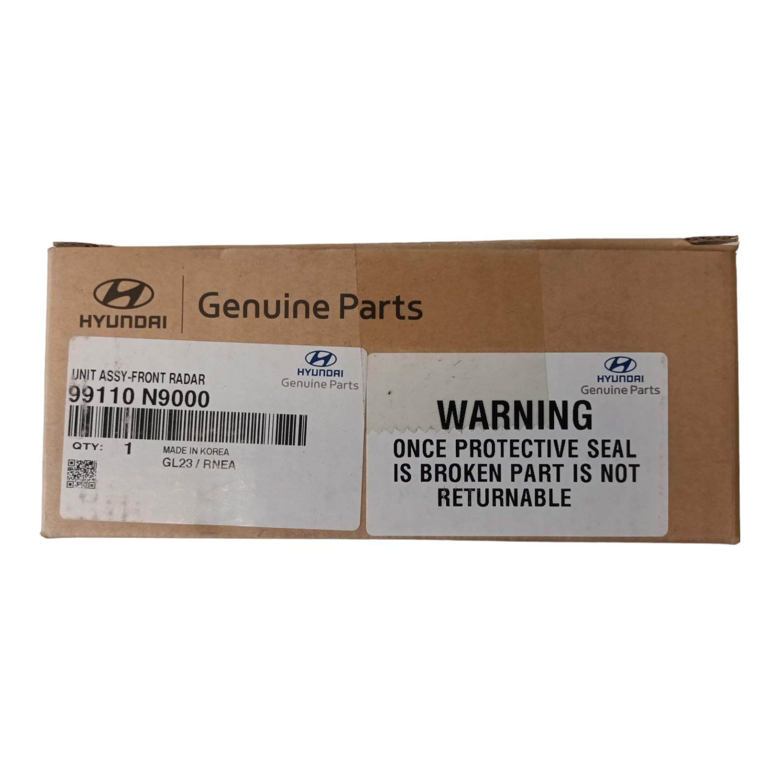 Genuine Hyundai Tucson (NX4) Front radar control module 99110N9000