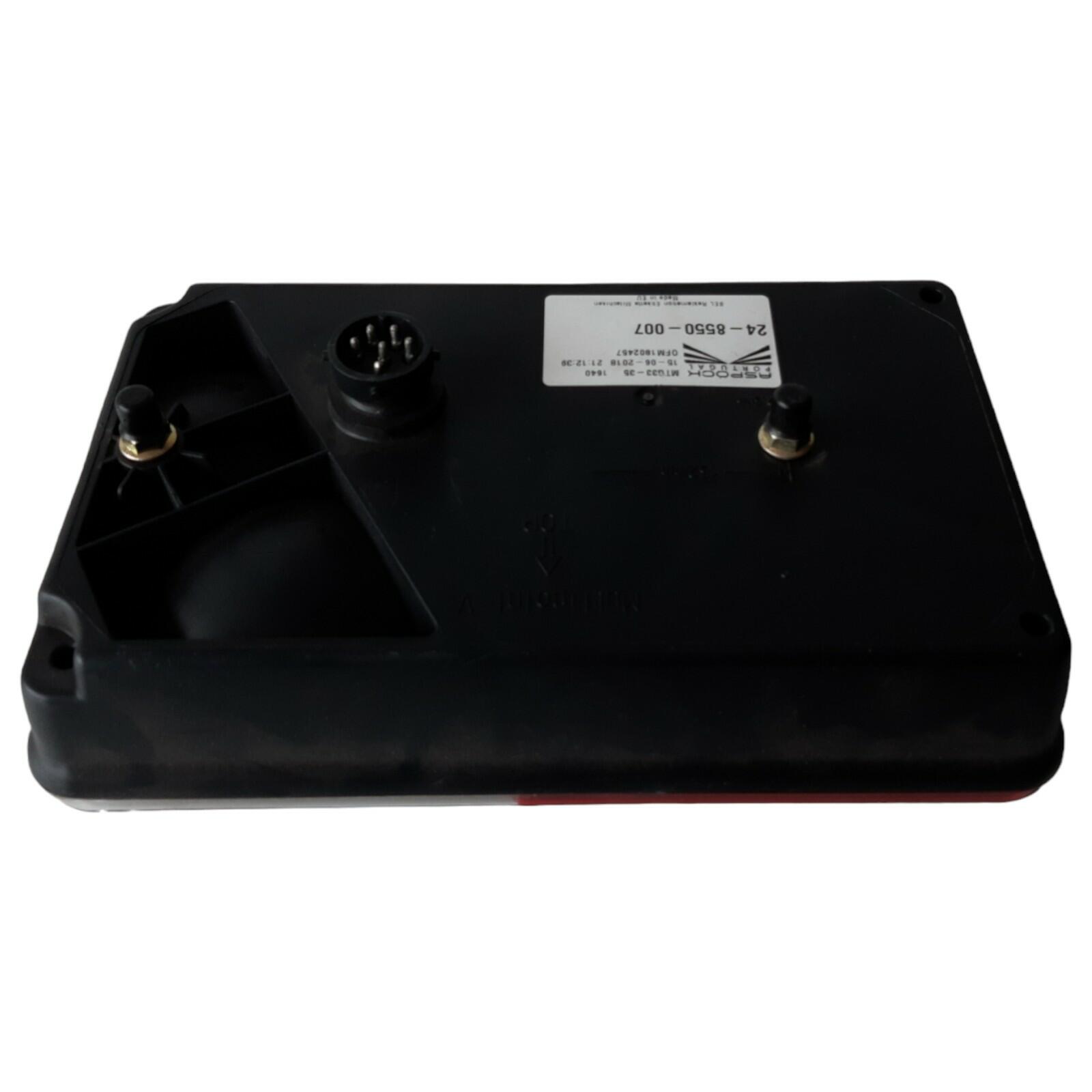 Aspock LH NS Rear light assembly (with number plate light) 248550007