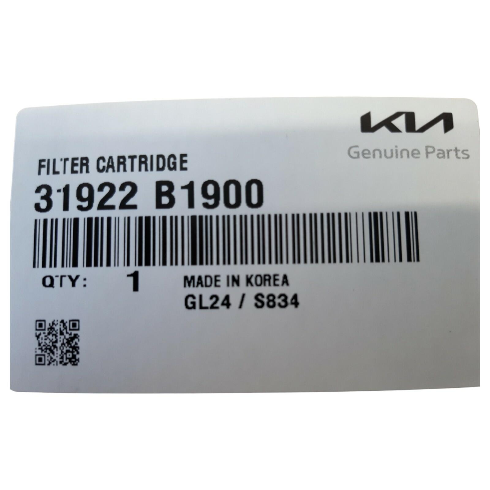 Genuine KIA Stinger Fuel filter 31922B1900
