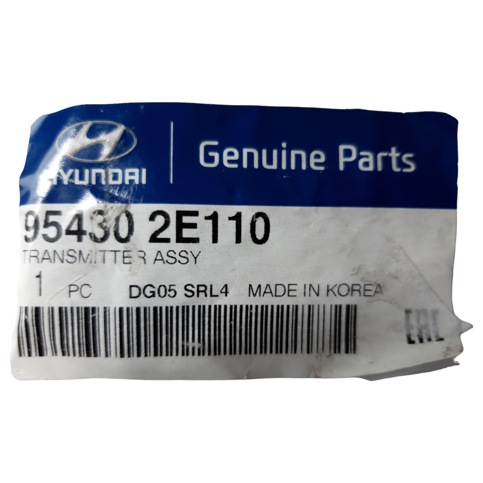 Genuine Hyundai Tucson Remote Fob Assembly 954302E110