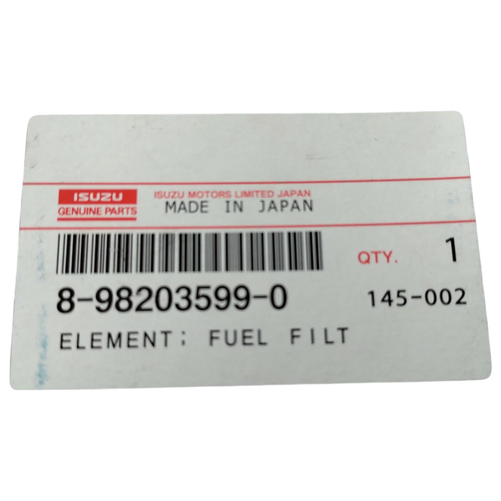 Genuine Isuzu N-Serie Fuel filter 8982035990