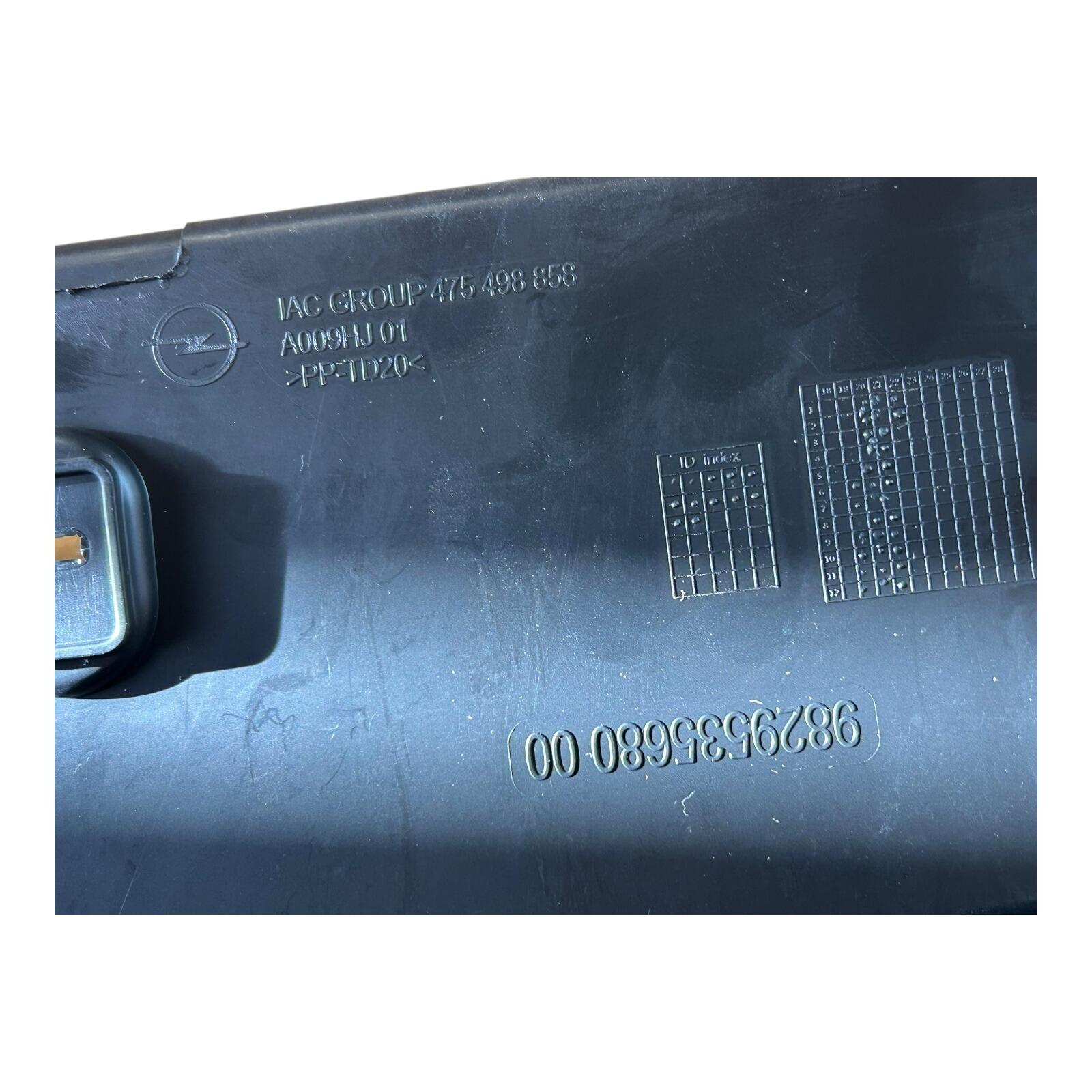 Genuine Vauxhall Corsa F Front grille support panel 9829535680