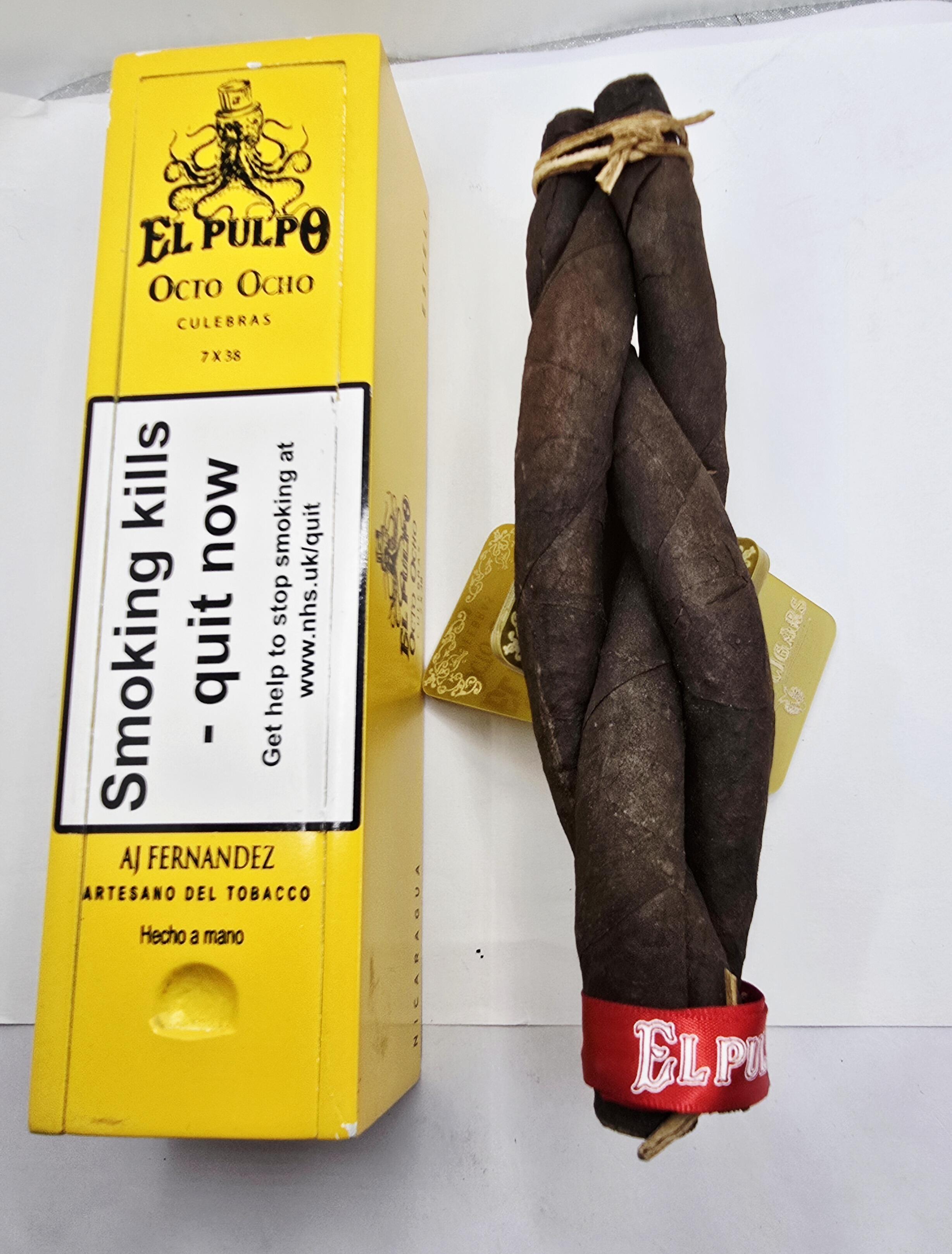 El Pulpo Octo Ocho Culebra | Full-Bodied Cigar | Buster Cigars