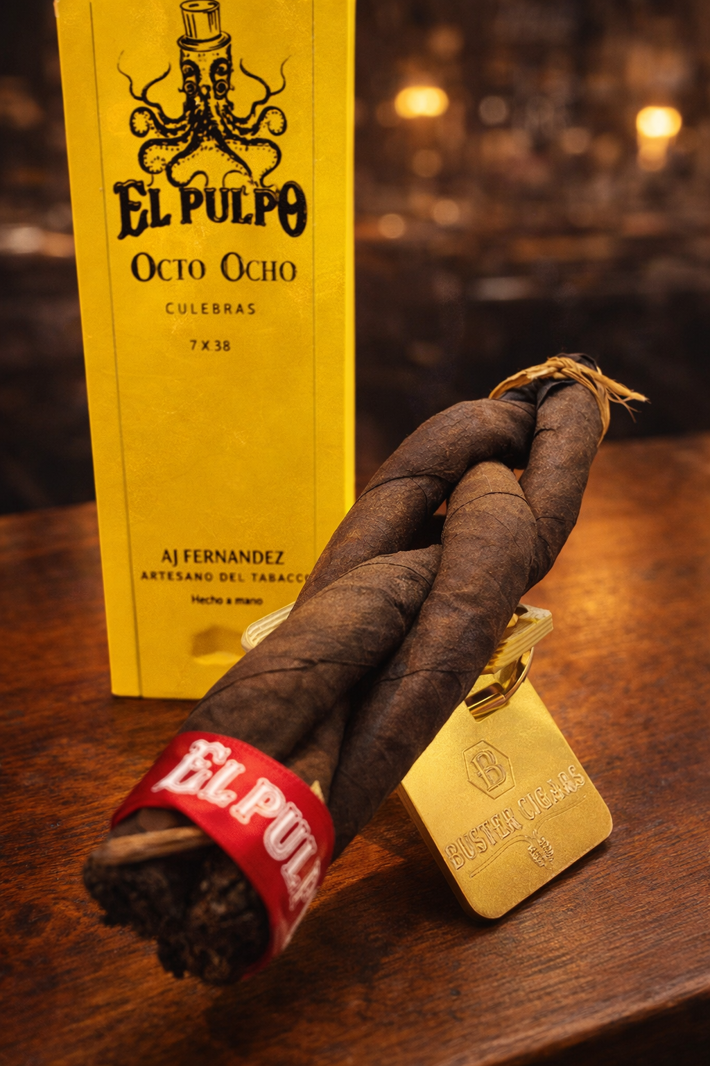 El Pulpo Octo Ocho Culebra | Full-Bodied Cigar | Buster Cigars