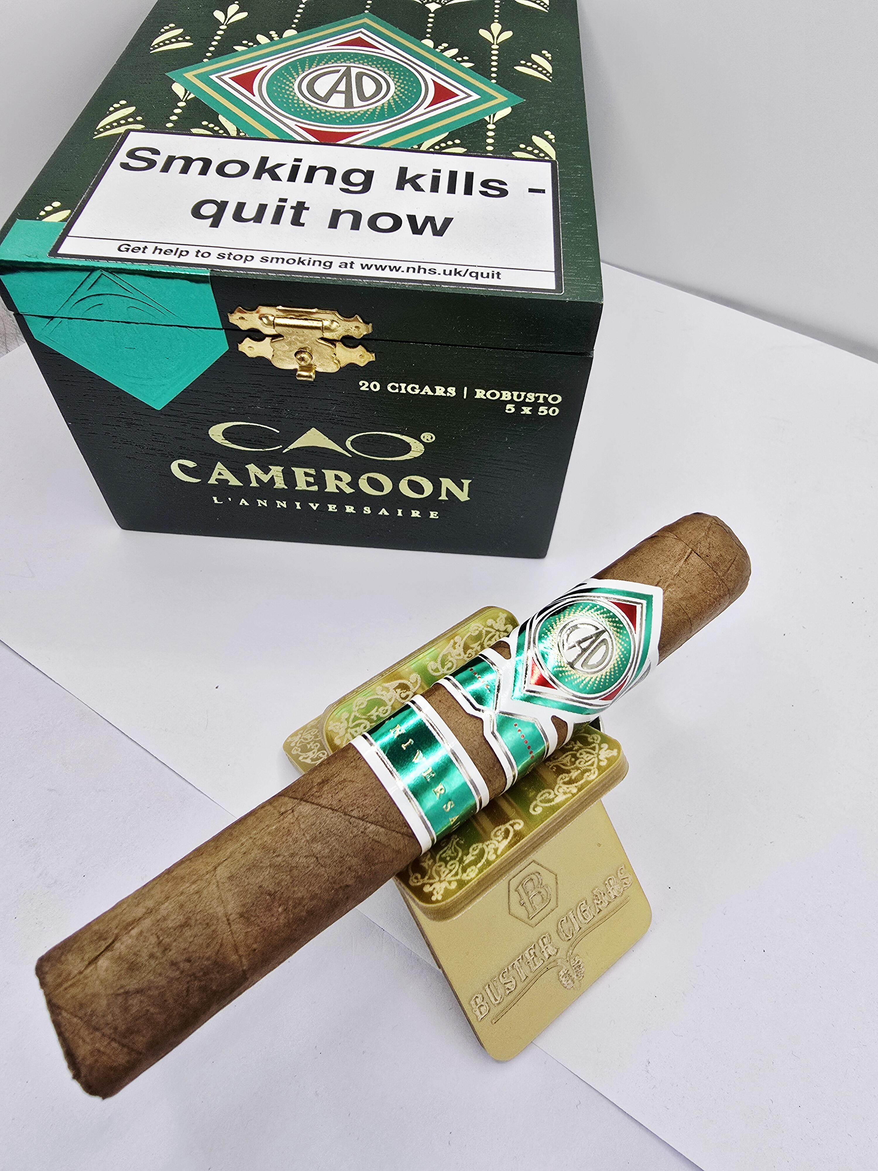 CAO Cameroon Box Pressed Robusto Cigar - Single Cigar