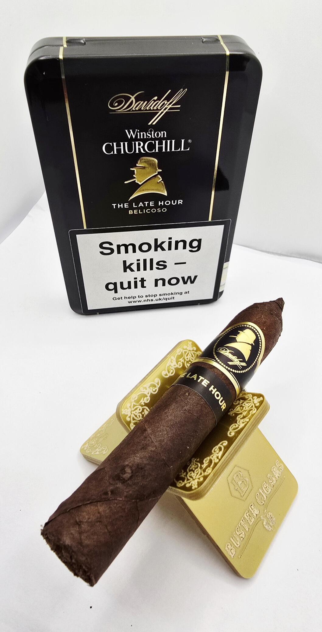 Davidoff Winston Churchill The Late Hour Belicoso | Single Cigar ...