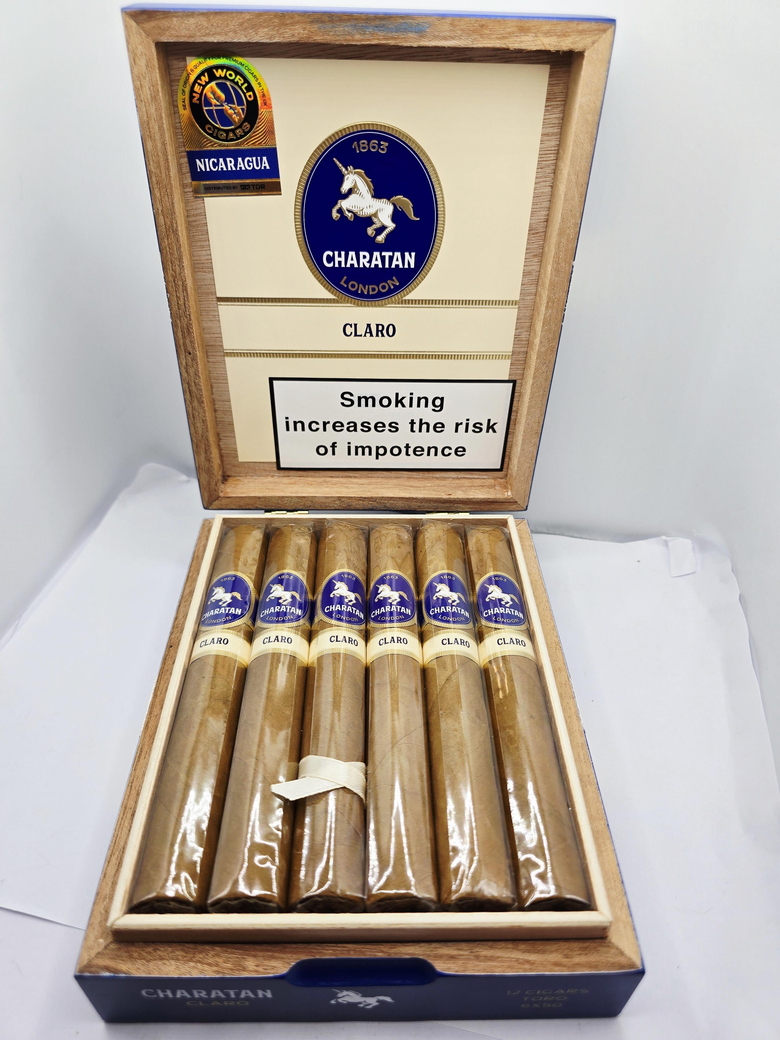 Charatan Claro Toro Cigar - Single Cigar