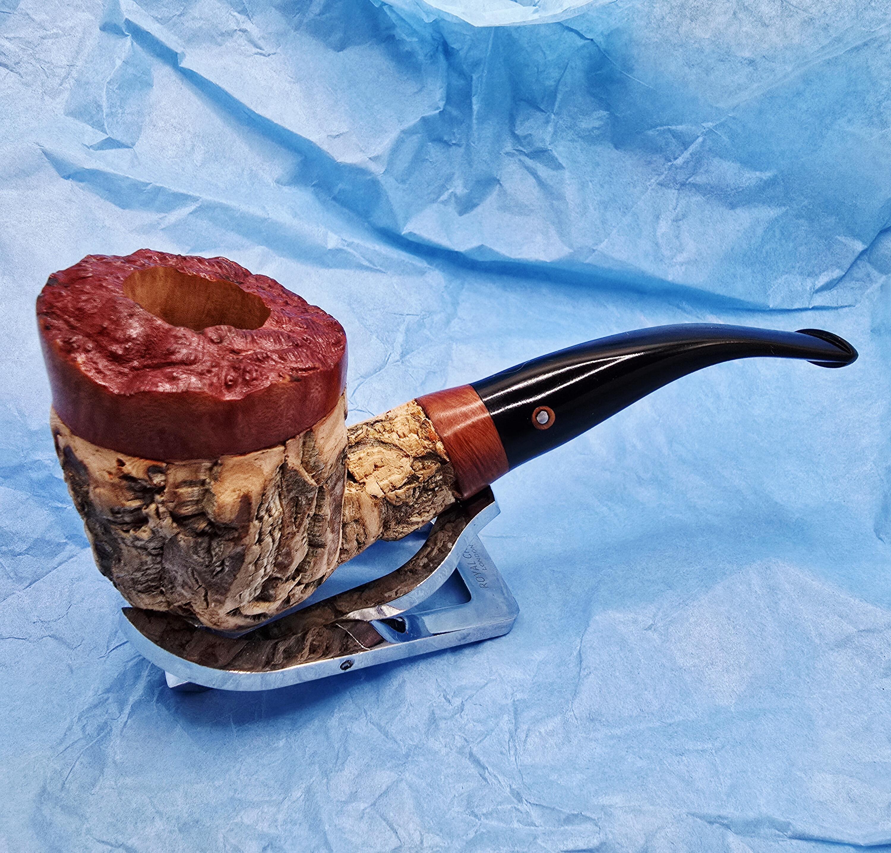 Tommaso Spanu Sughero Cork Briar Pipe | Handmade Italian Pipe | Buster ...