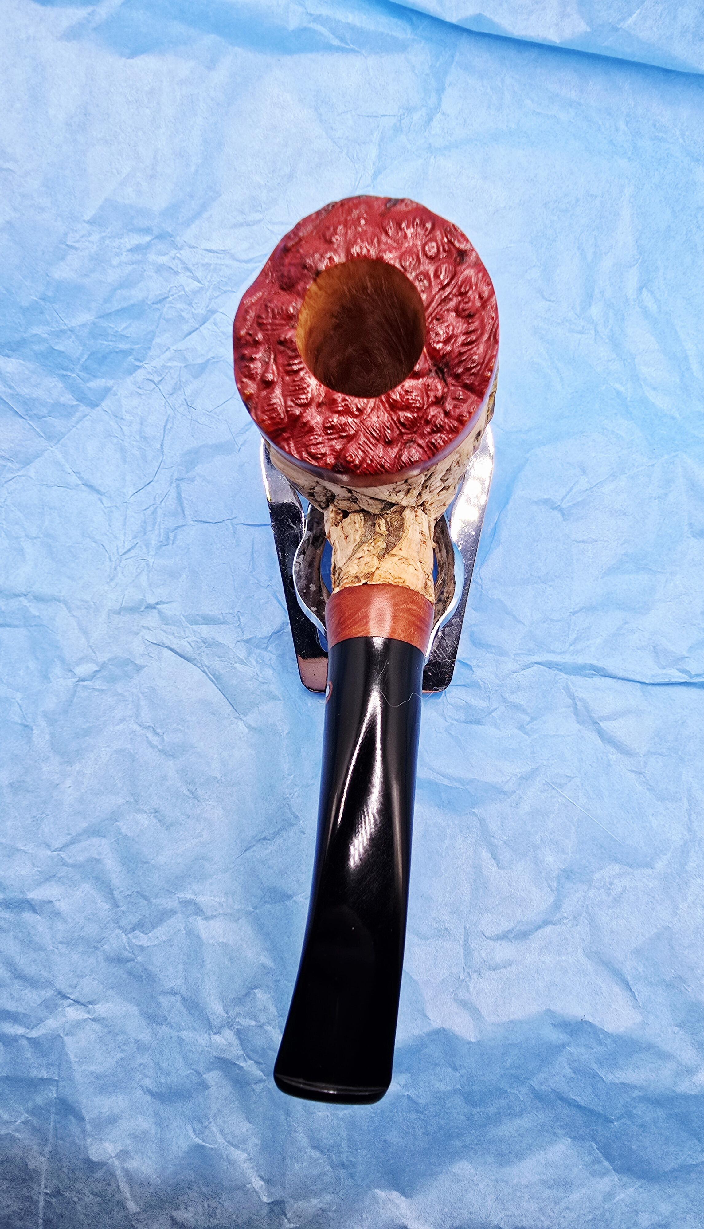 Tommaso Spanu Sughero Cork Briar Pipe | Handmade Italian Pipe | Buster ...