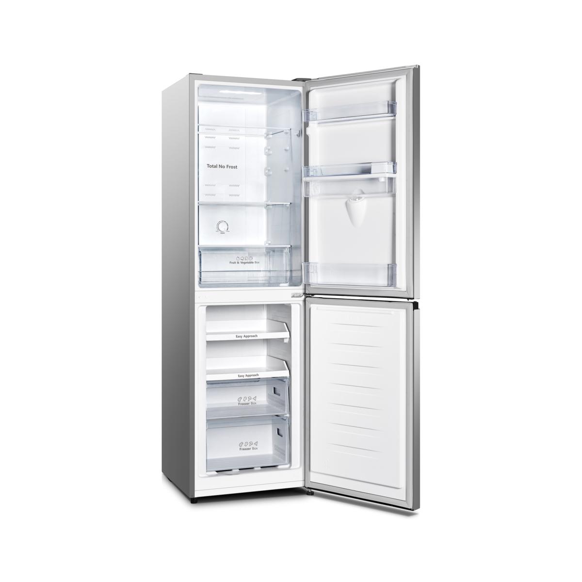 Fridgemaster MC55251MDS Frost Free Fridge Freezer - Silver