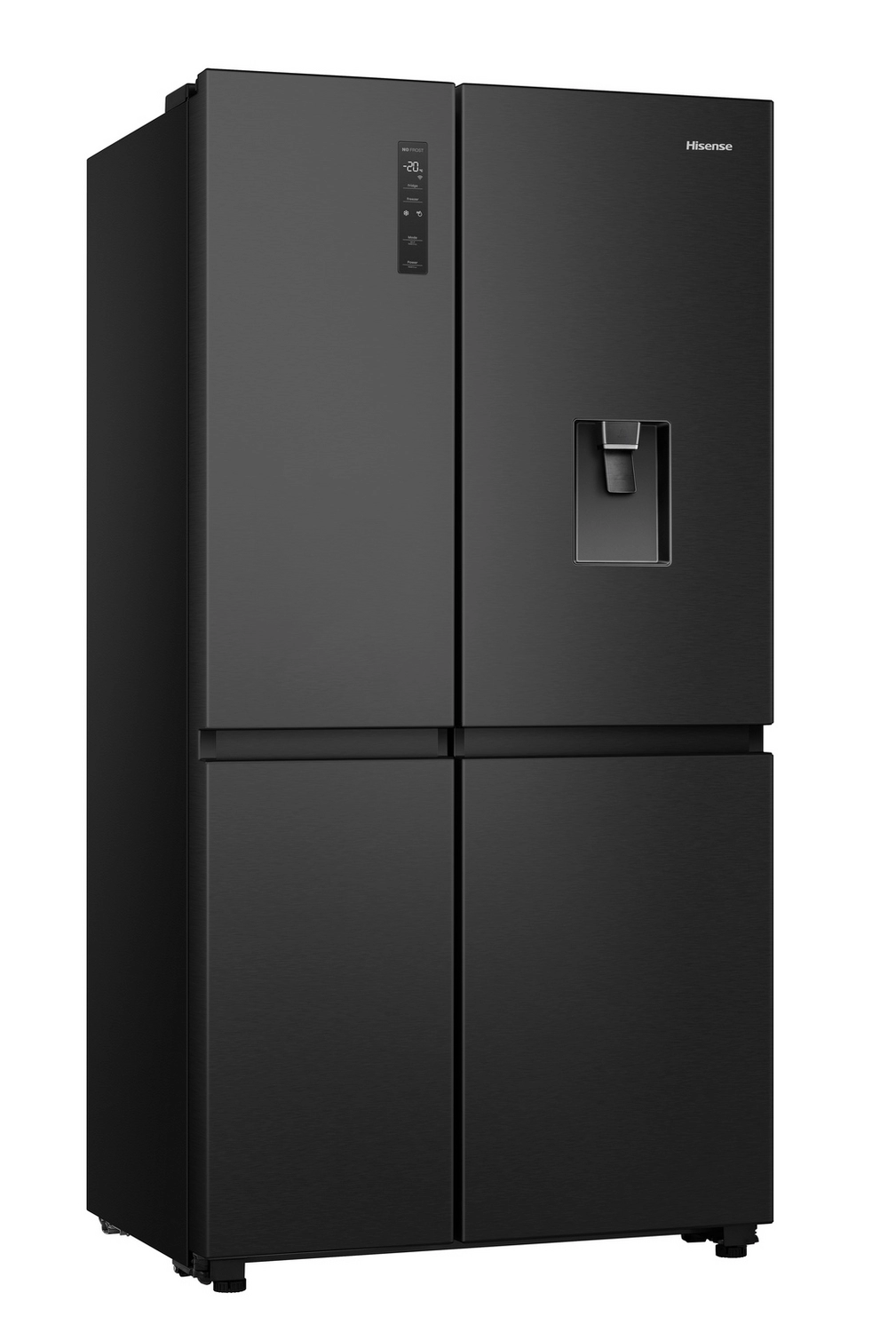 Hisense RS840N4WFE Frost Free American Fridge Freezer - Black Stainless ...