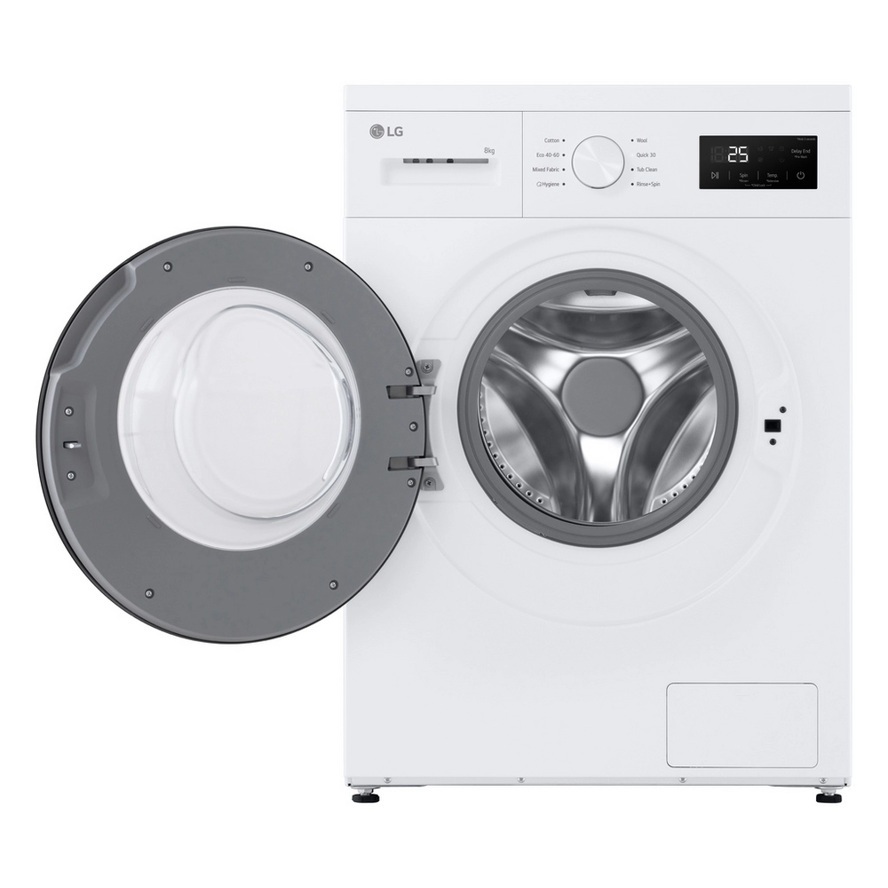 LG F4A10S8NWK 8kg 1400 Spin Washing Machine - White