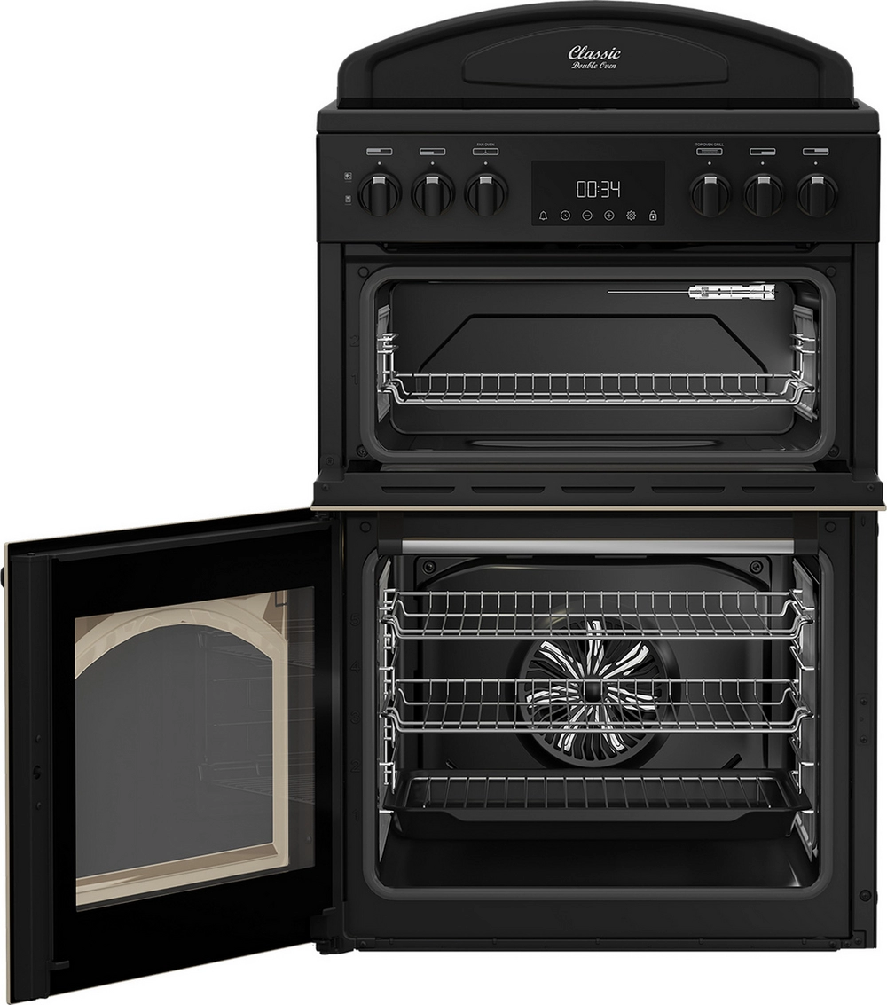 Leisure CLB60ECC 60cm Double Oven Electric Mini Range Cooker - Cream