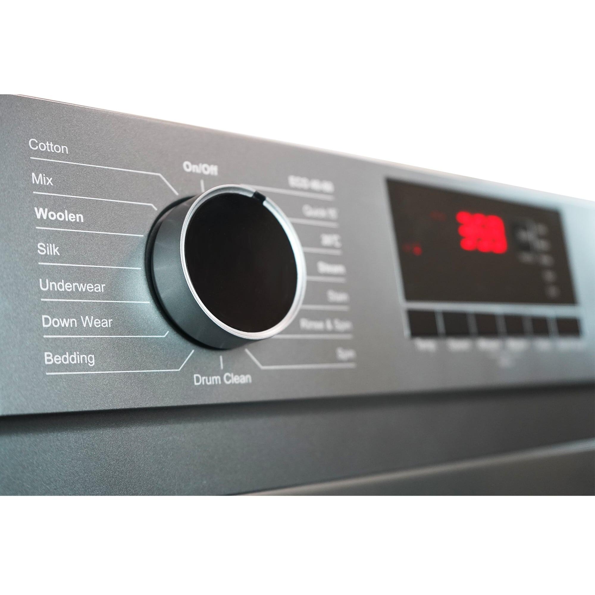 Montpellier MDAWM1014S 10kg 1400rpm Washing Machine in Silver