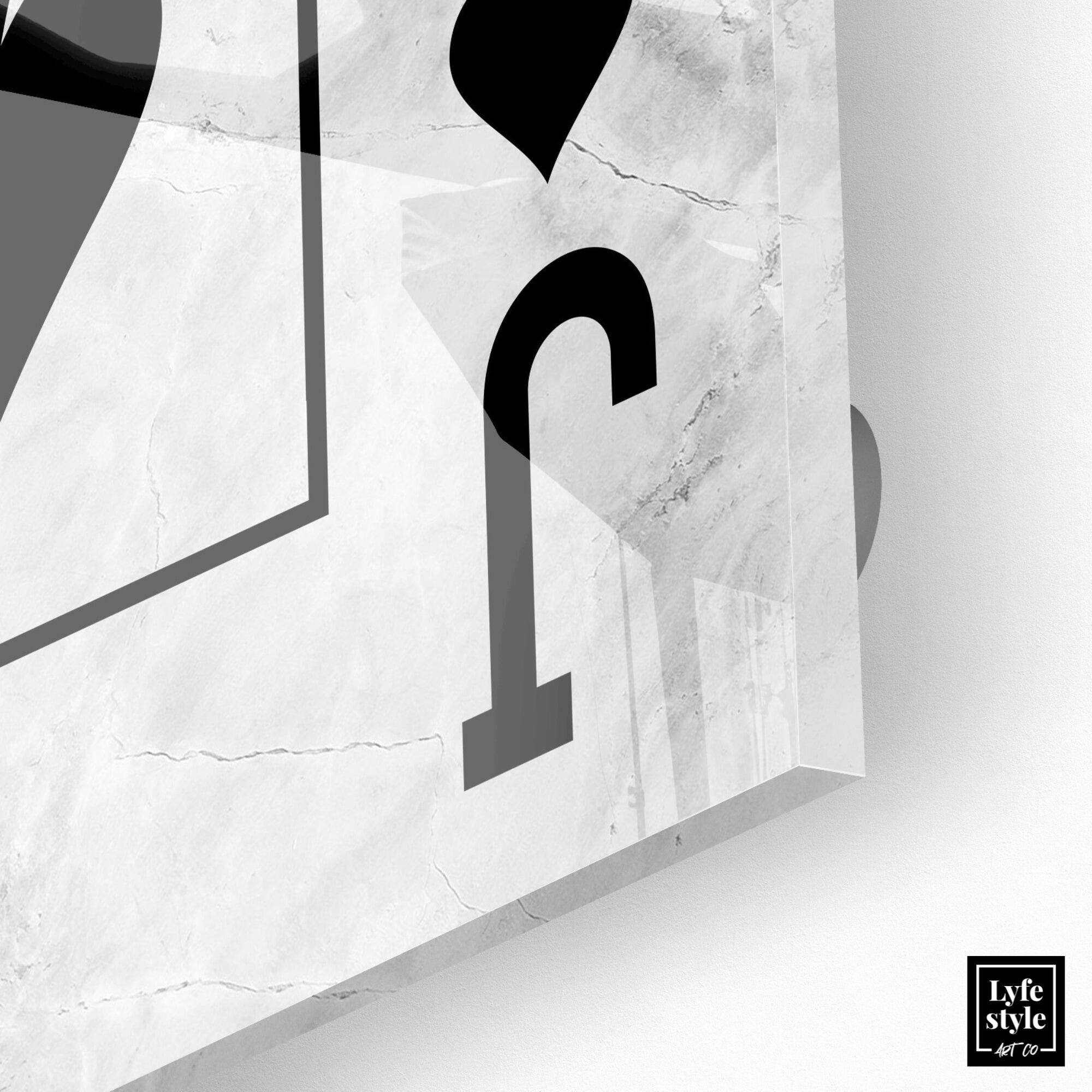 Jack of Spades marble (Acrylic Glass art)