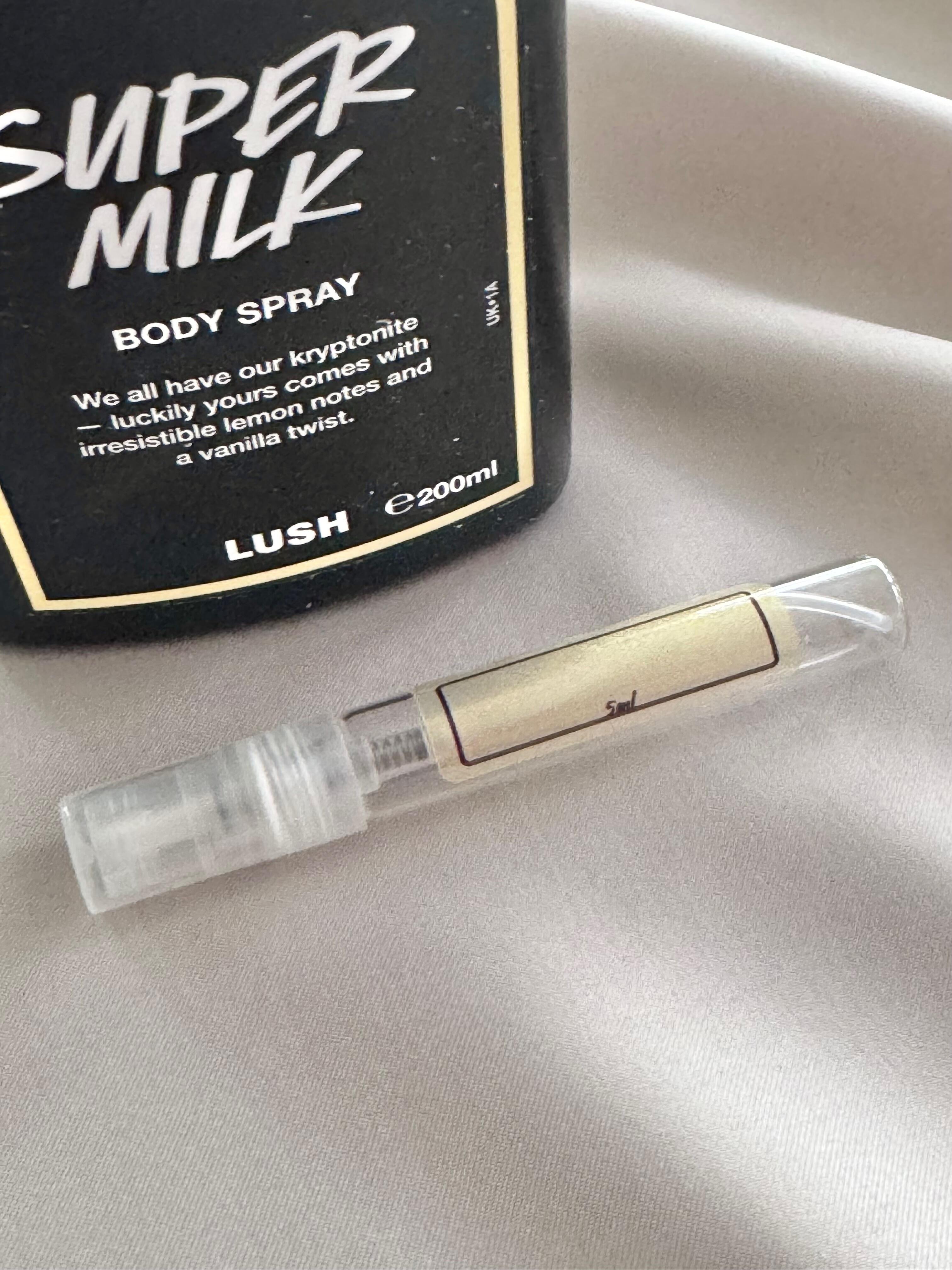 LUSH | Super Milk | Samples