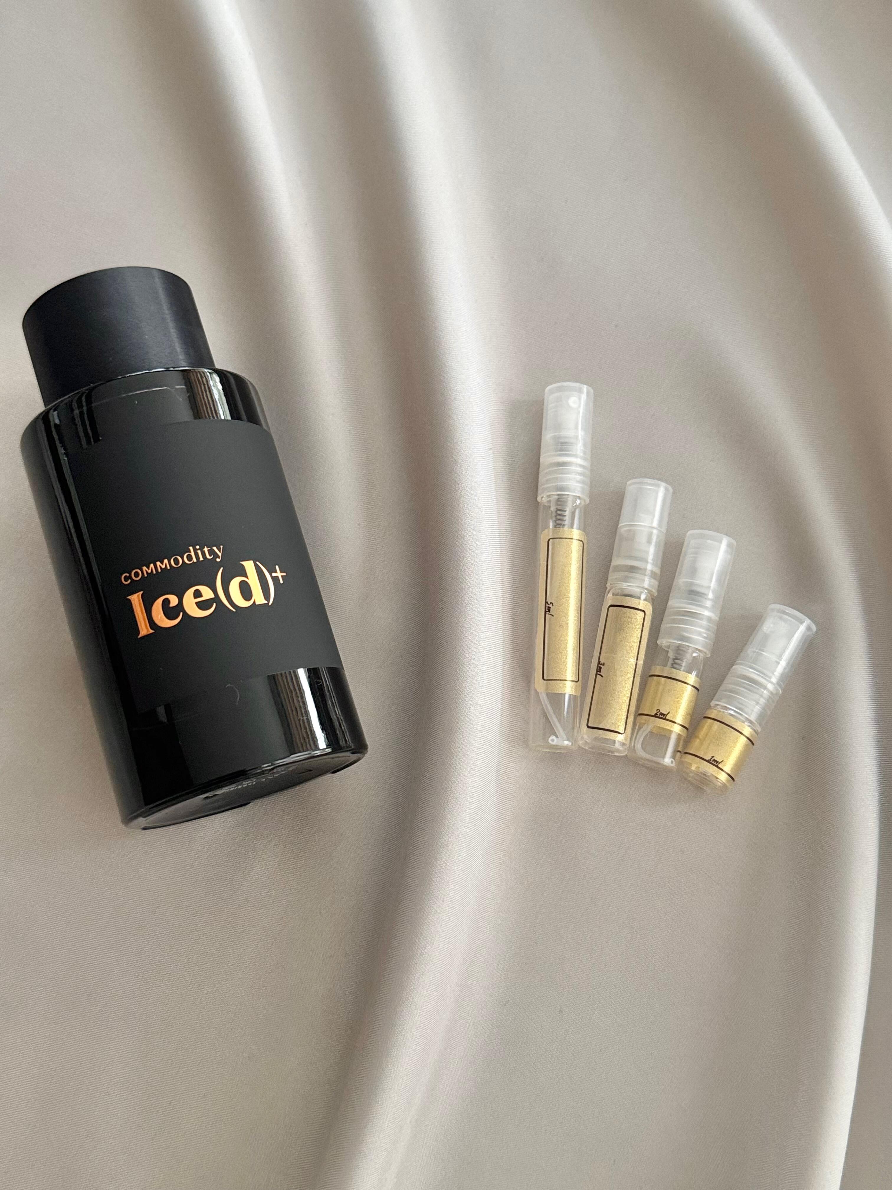 Commodity | Ice(d) + Bold | Fragrance Samples